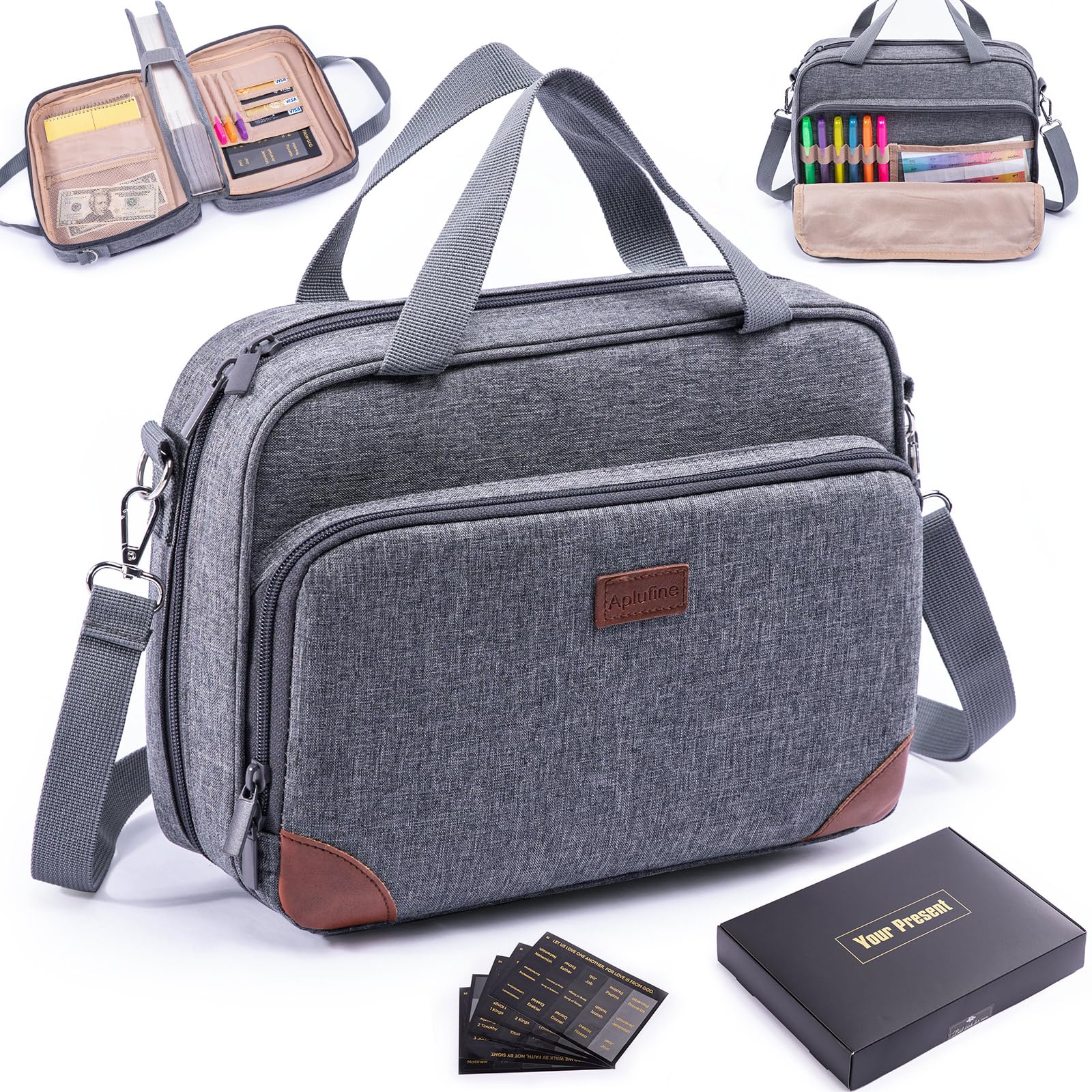 Snapklik.com : Aplufine Large Bible Cover Case
