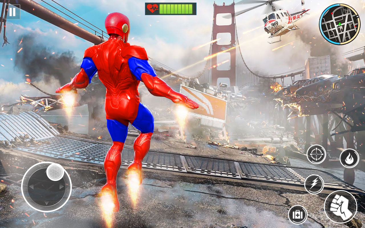 Iron Hero Man Game - Iron Robot Hero Game - App on Amazon Appstore