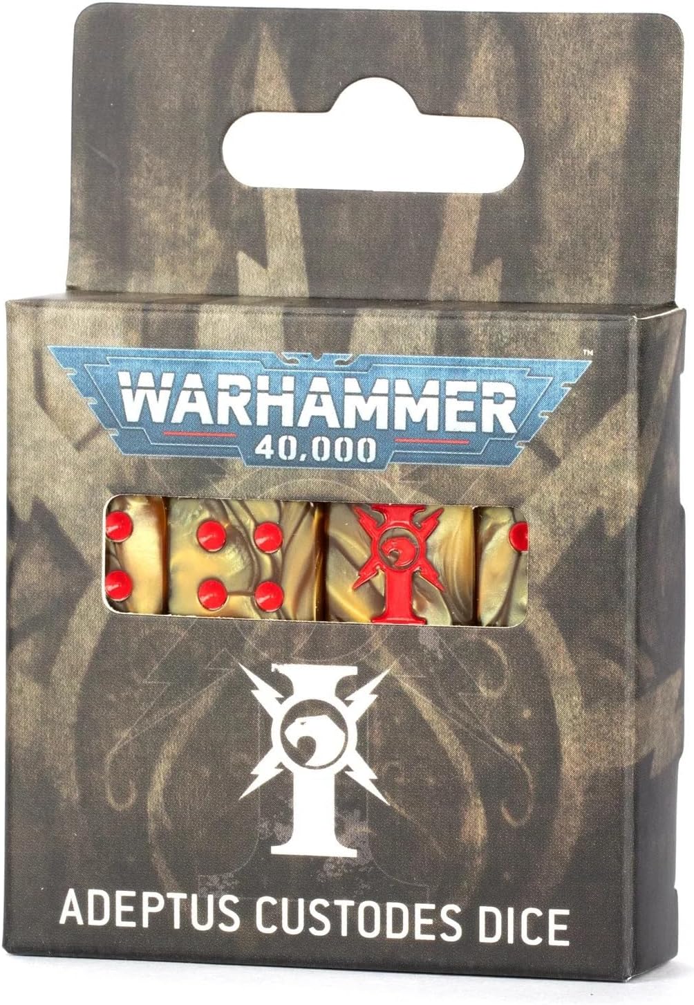 Amazon.com: Warhammer 40K - ADEPTUS Custodes DICE, Gold : Toys & Games