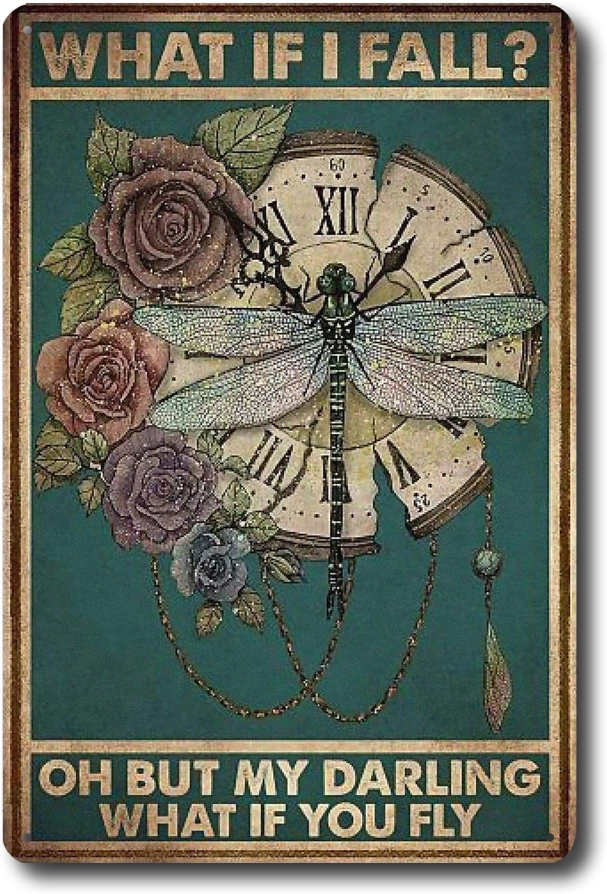 Amazon.com: What If I Fall? Oh But My Darling What If You Fly Retro ...