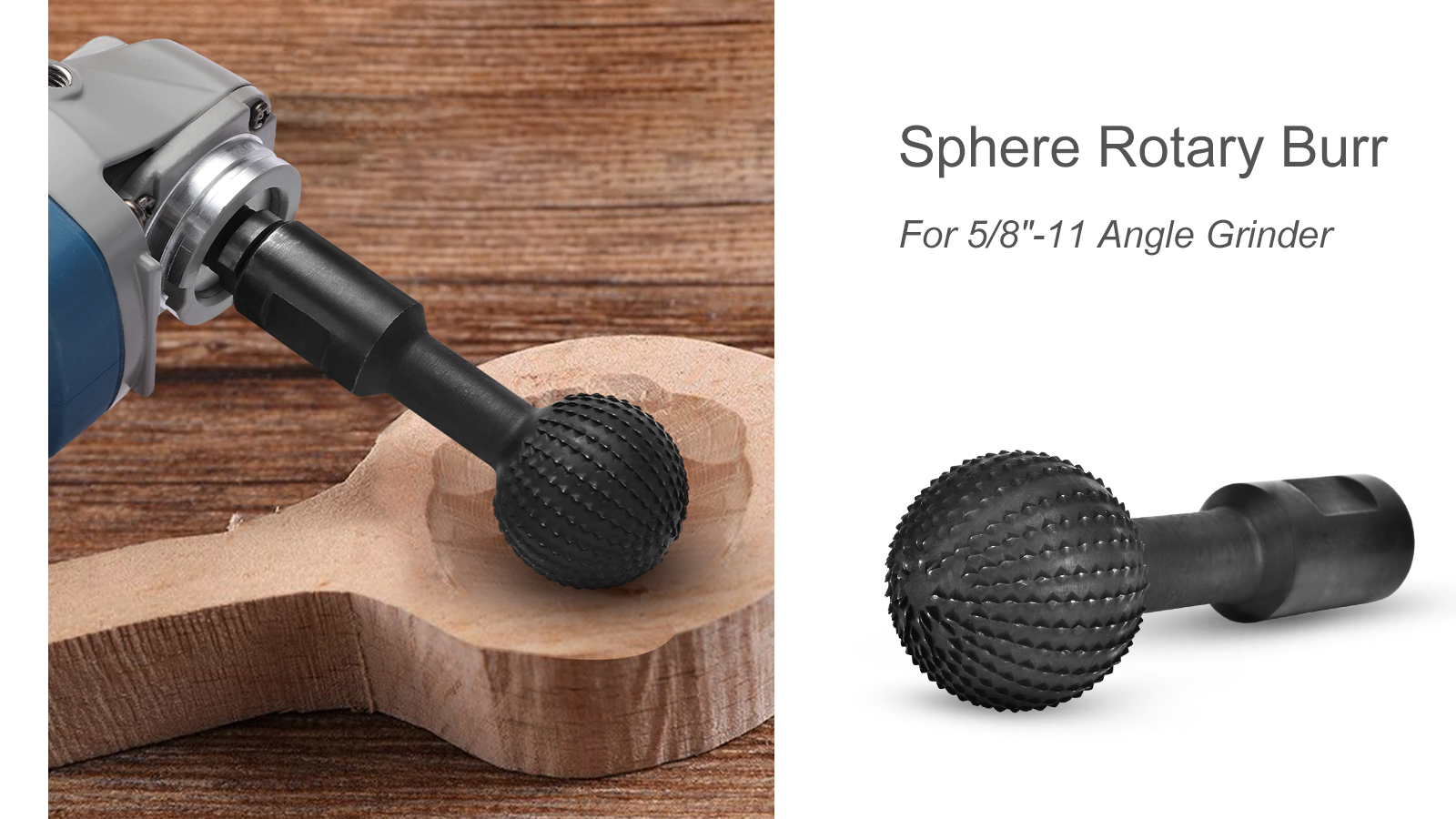 Power Tools Burr Ball Carbon Steel Grinder Bit For Woodworking Sphere ...