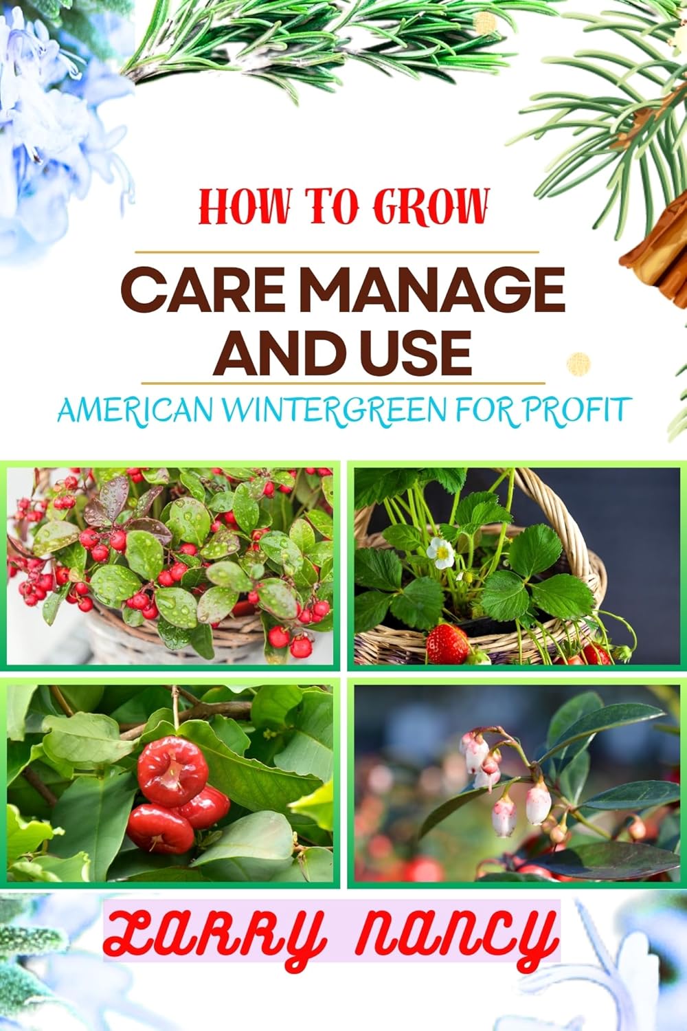 HOW TO GROW CARE MANAGE AND USE AMERICAN WINTERGREEN FOR PROFIT: One ...