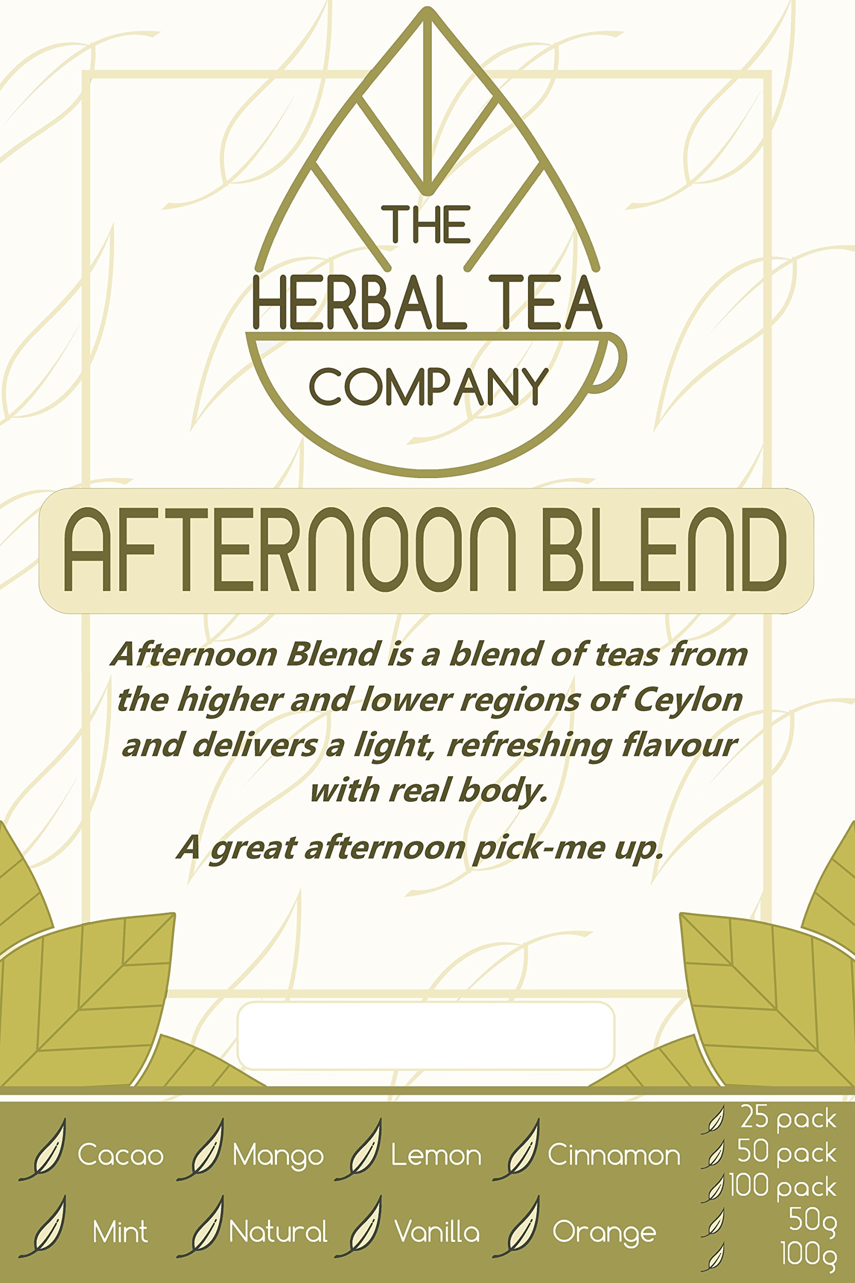 Buy Boldo Leaf Afternoon Tea Blend Tea Bags with Natural Flavour 50 ...