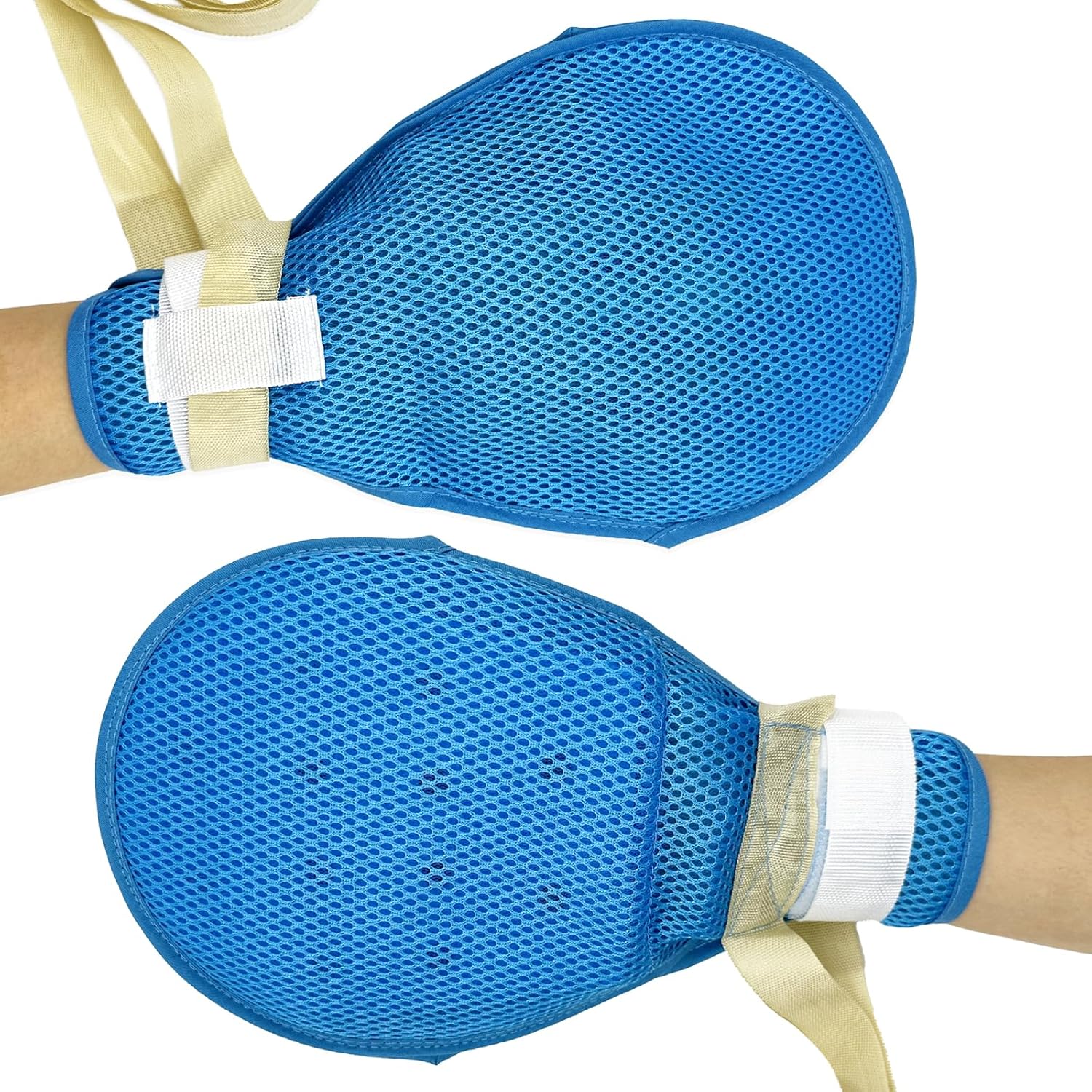Amazon.com: PSNOOK Dementia Restraint Gloves Control Mitts Safety Hand ...