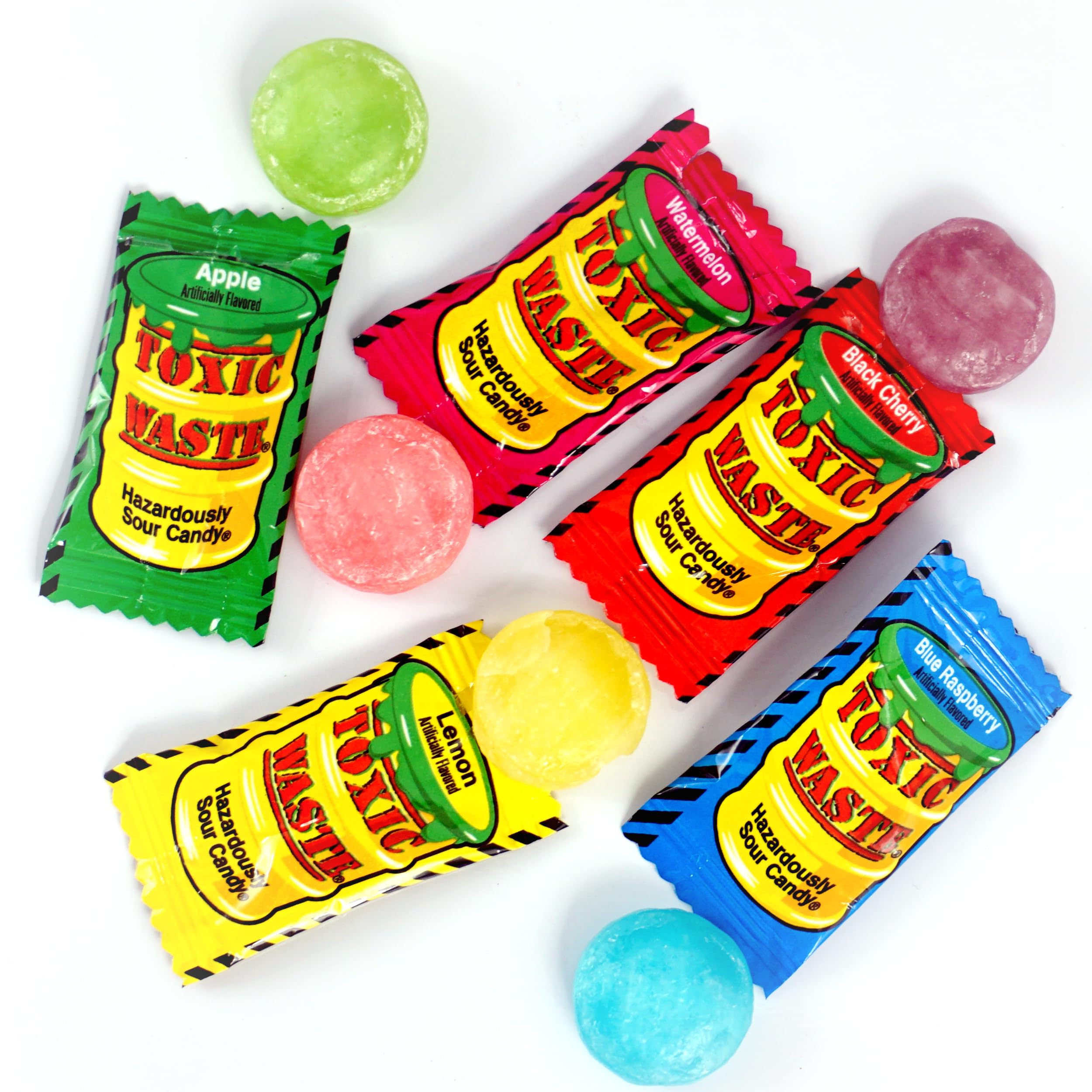 Toxic Waste Candy Flavors