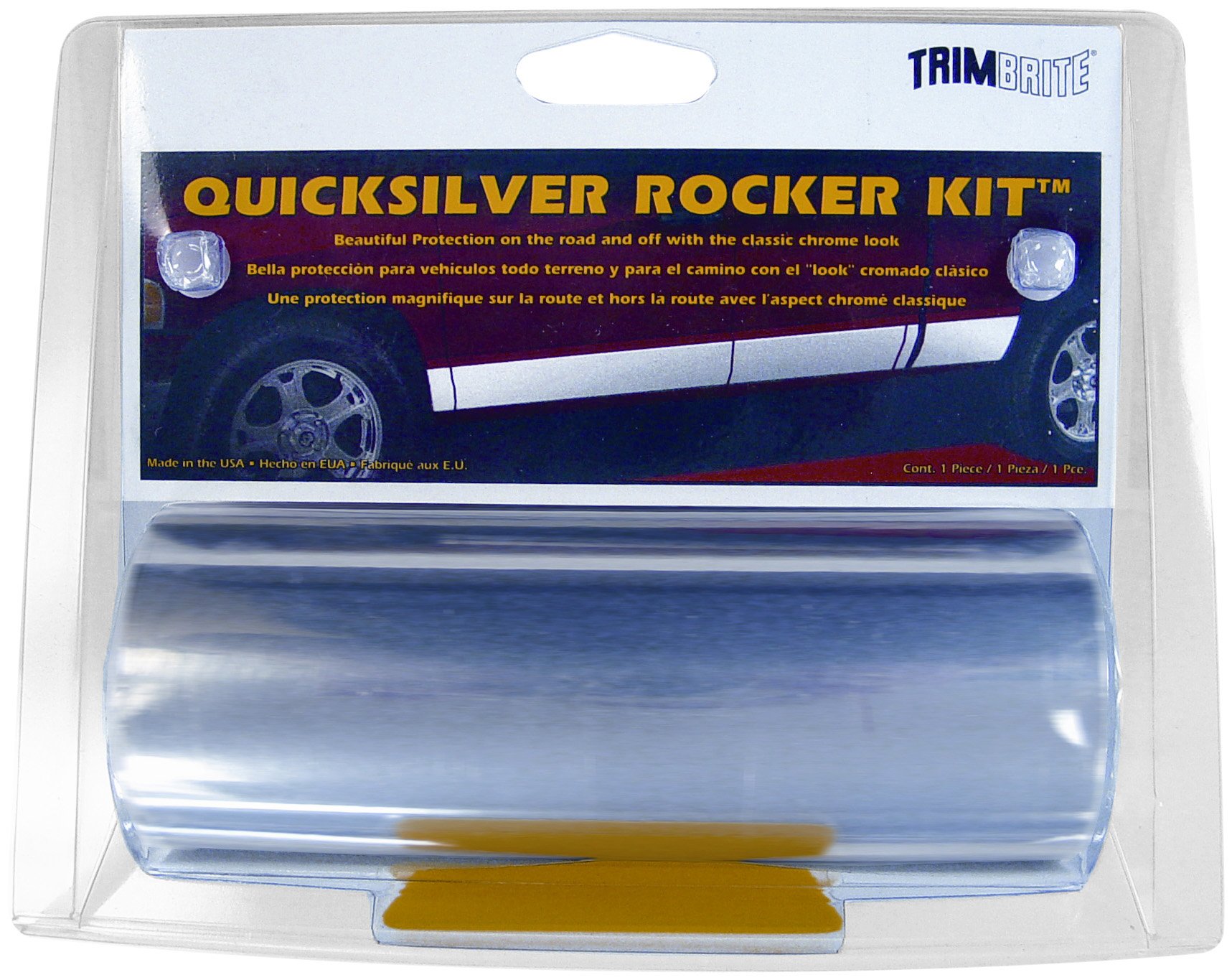 Amazon.com: Trimbrite T1830 6X16 Quickslvr Rocker Kit : Automotive