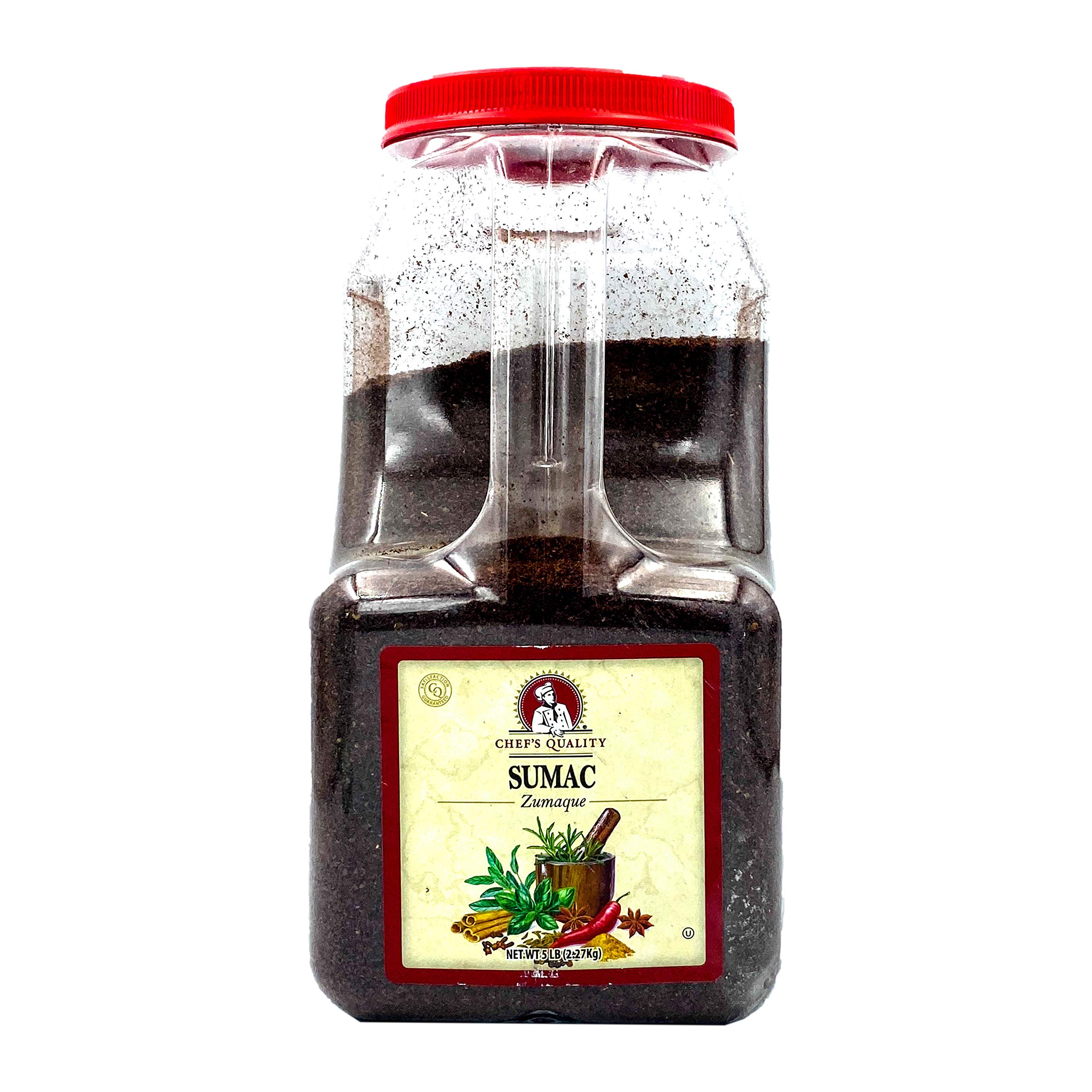 Amazon.com : Chef's Quality - Sumac - Zumaque - 5 LB (2.27g) : Grocery ...