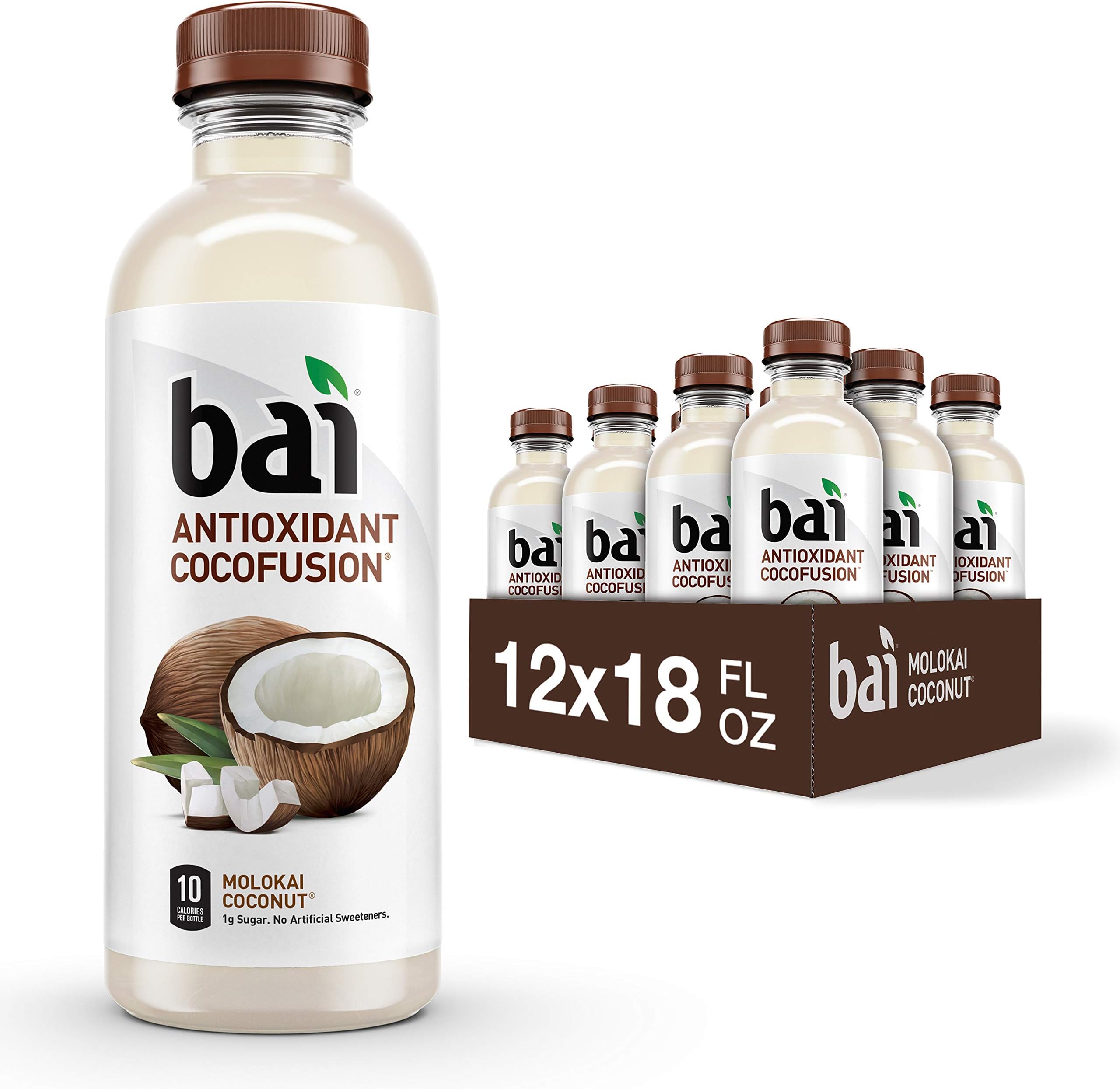 Amazon.com : Bai Coconut Flavored Water, Cocofusions Variety Pack II ...