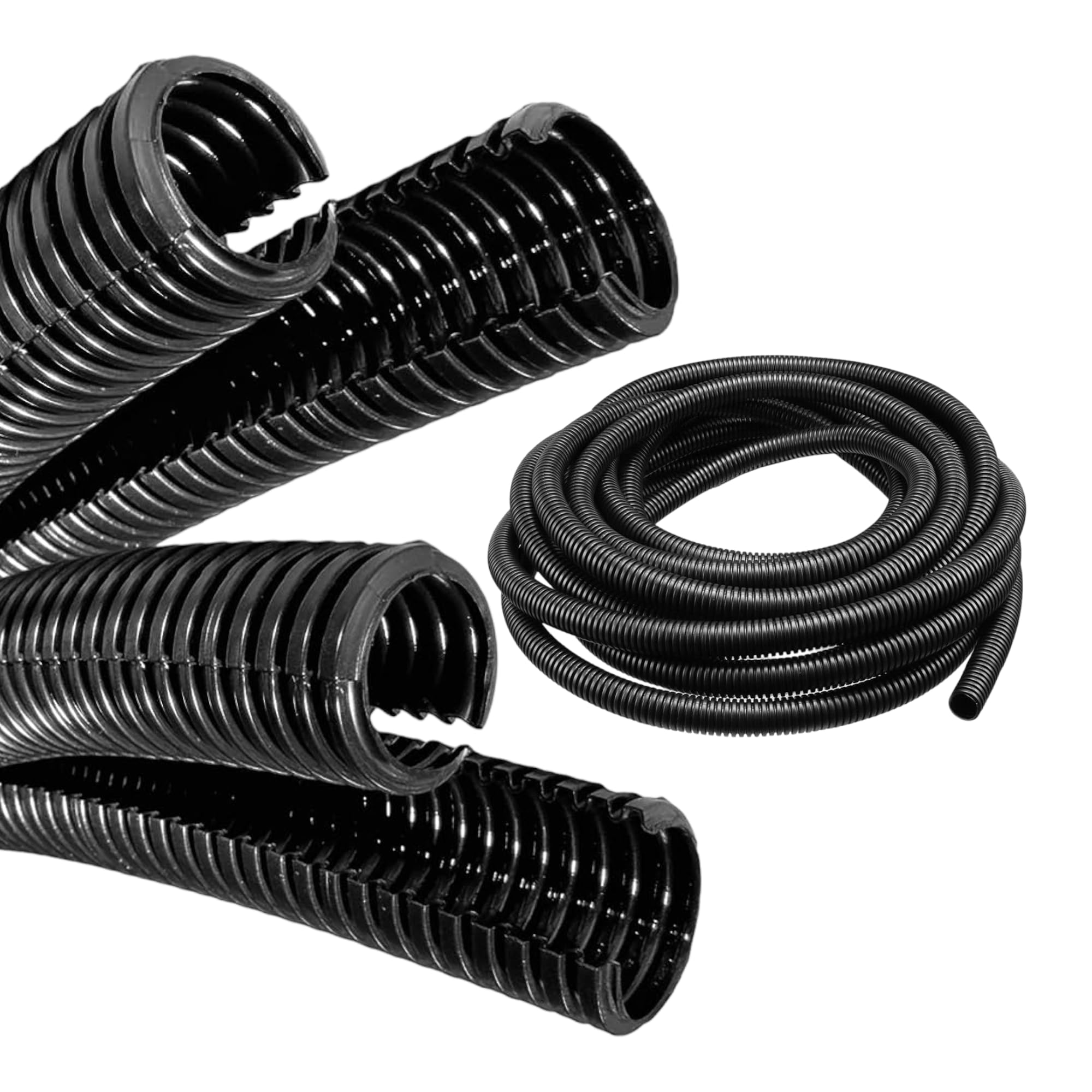 Flexible Cable Conduit Spilt & Non Split Corrugated Protection ...