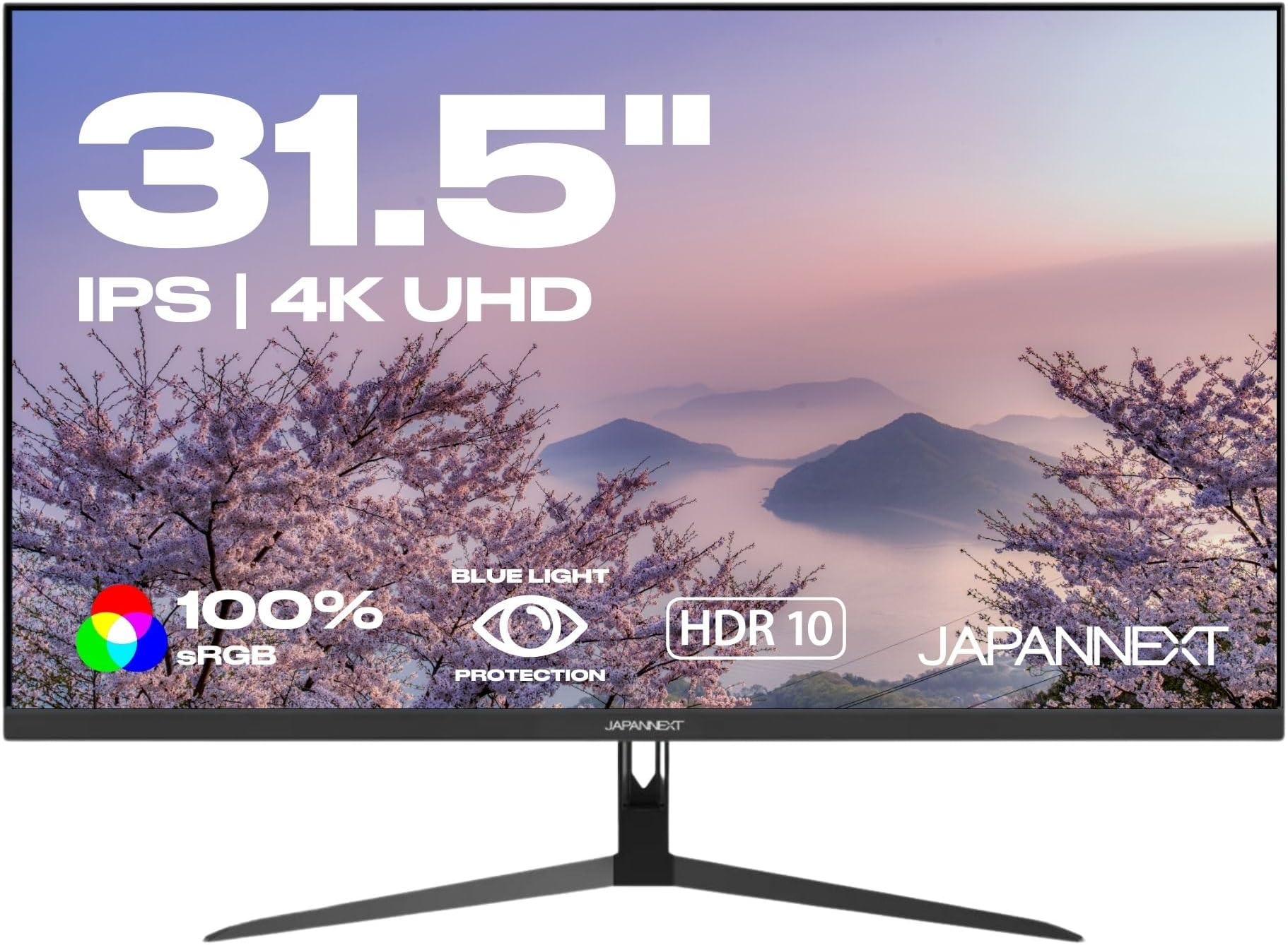 JAPANNEXT Ecran PC 31.5" VA 4K UHD (3840x2160) | Technologie HDR ...