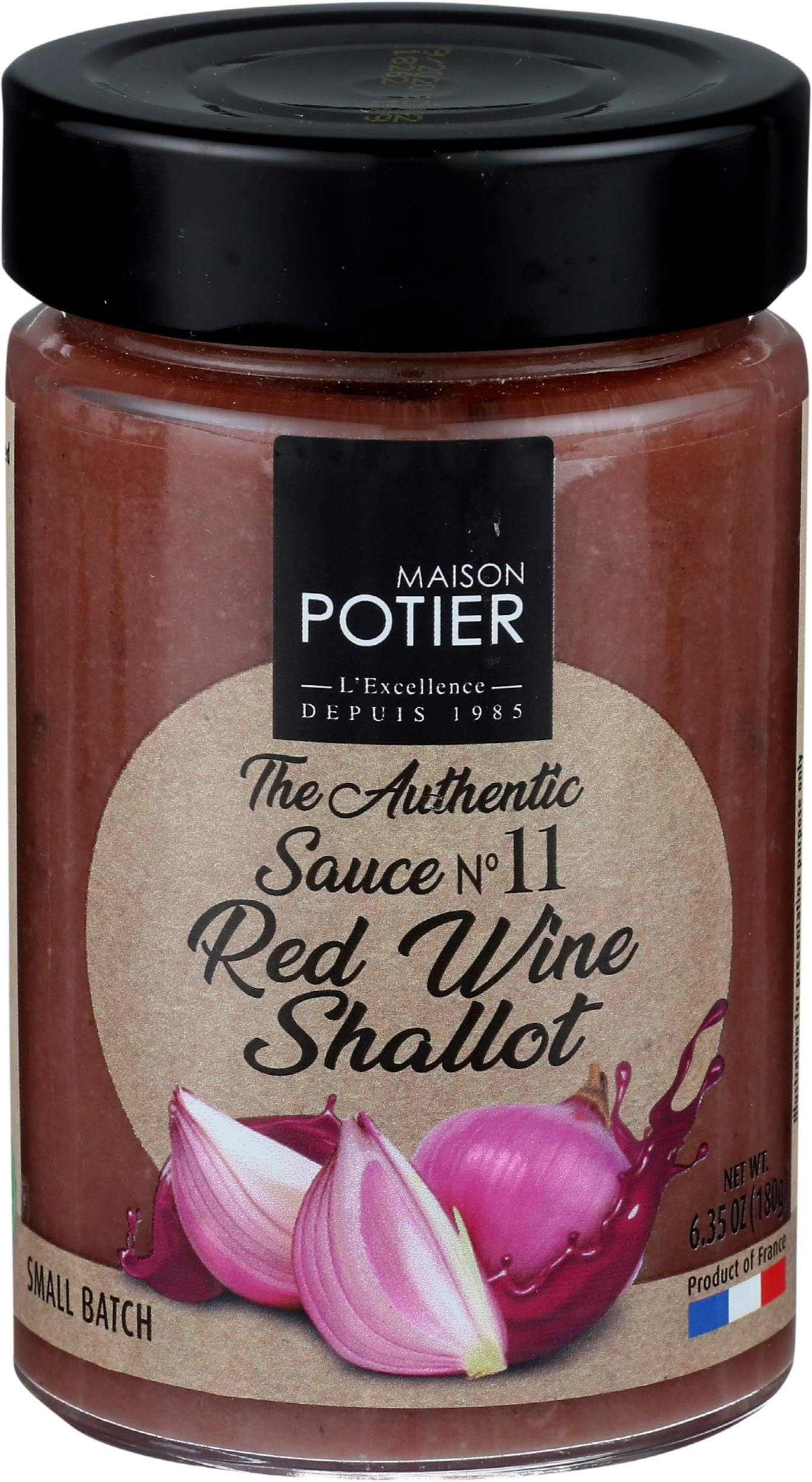 Amazon.com : Christian Potier Red Wine Shallot Sauce, 6.35 OZ : Grocery ...