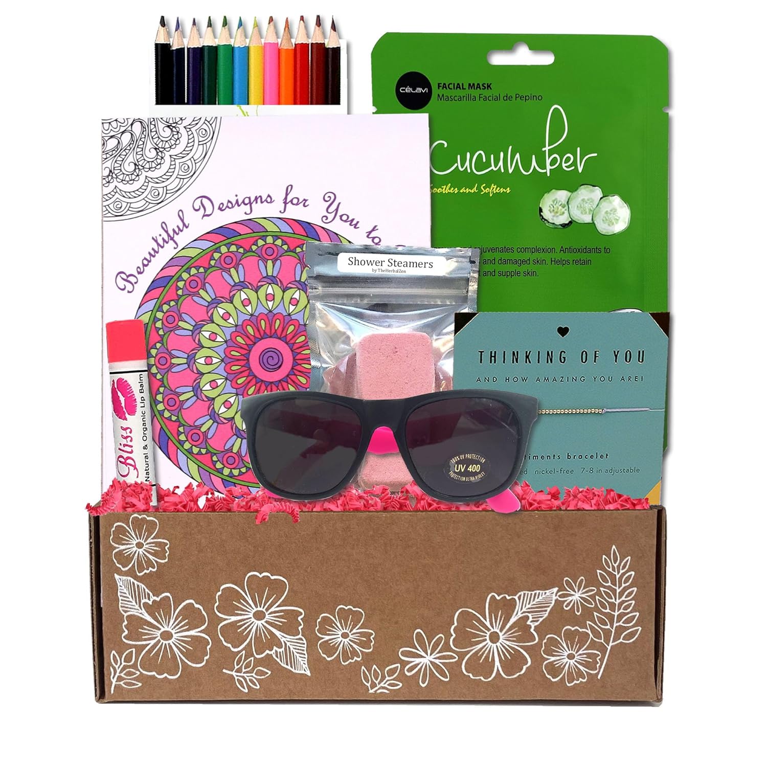 Amazon.com : Happy Mail Teen Girl's Care Package #1 - Summer Camp - Get ...