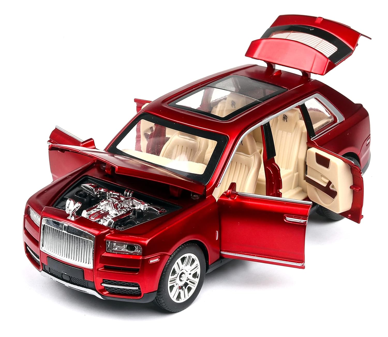 Easytobuy 1:24 Rolls Royce CULLINAN Diecast Metal Pullback Toy car with ...