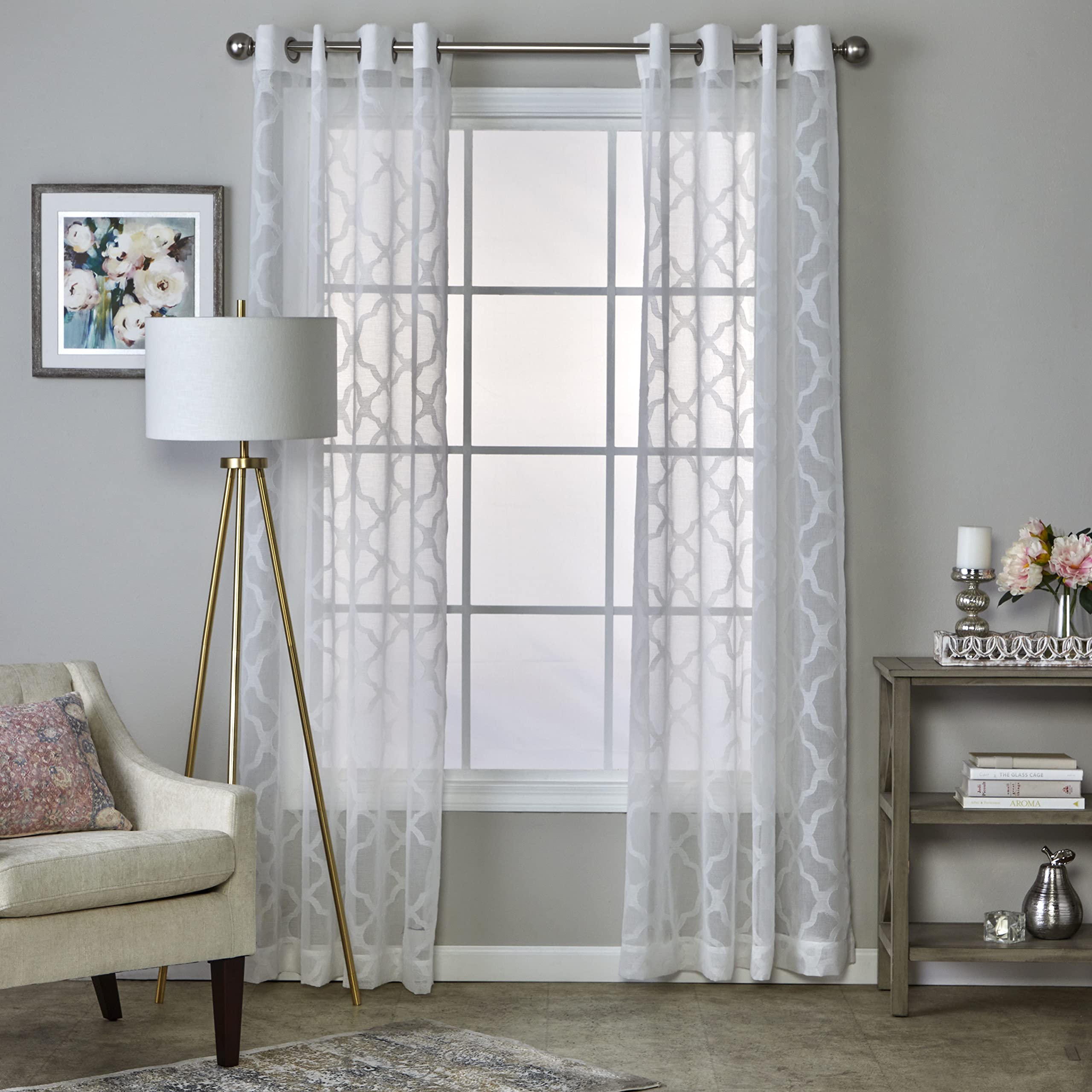 Bedroom Window Curtains Design With White Tosca Ideas