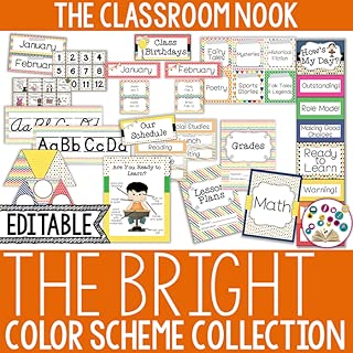 Buy Color Scheme Decor Pack: Bright Primary Colors Collection (Student ...