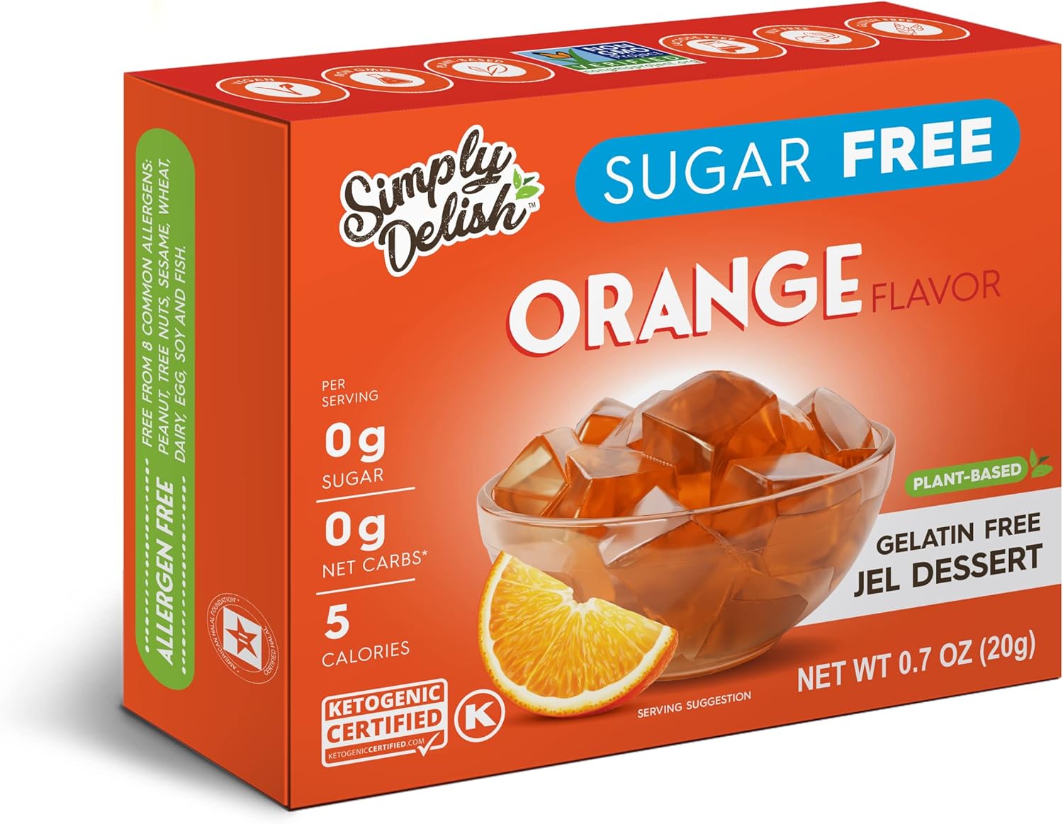 Simply Delish Dessert Jel Orange 56 gm (Pack of 6) : Amazon.ca: Grocery ...