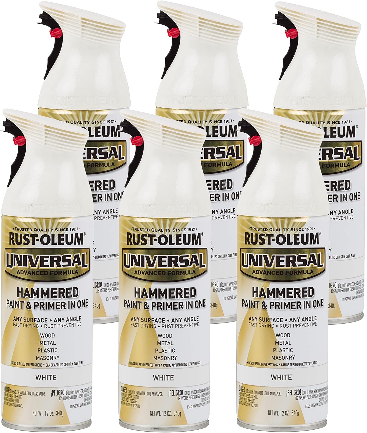 Rust-Oleum 264985-2PK Triple Thick Spray Paint, 12 Ounce (Pack of 2 ...