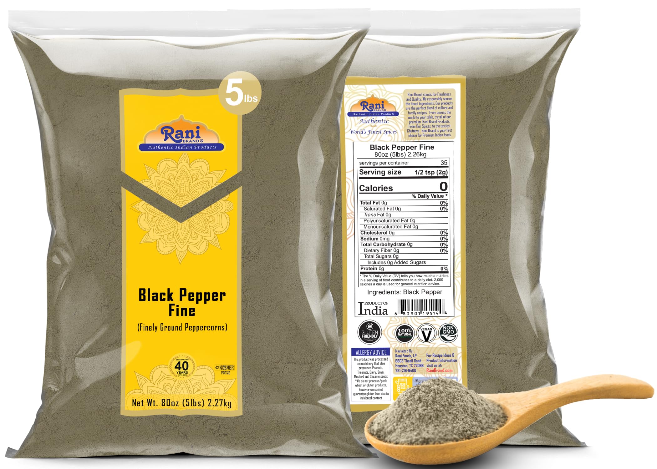 Black Pepper Powder Pack
