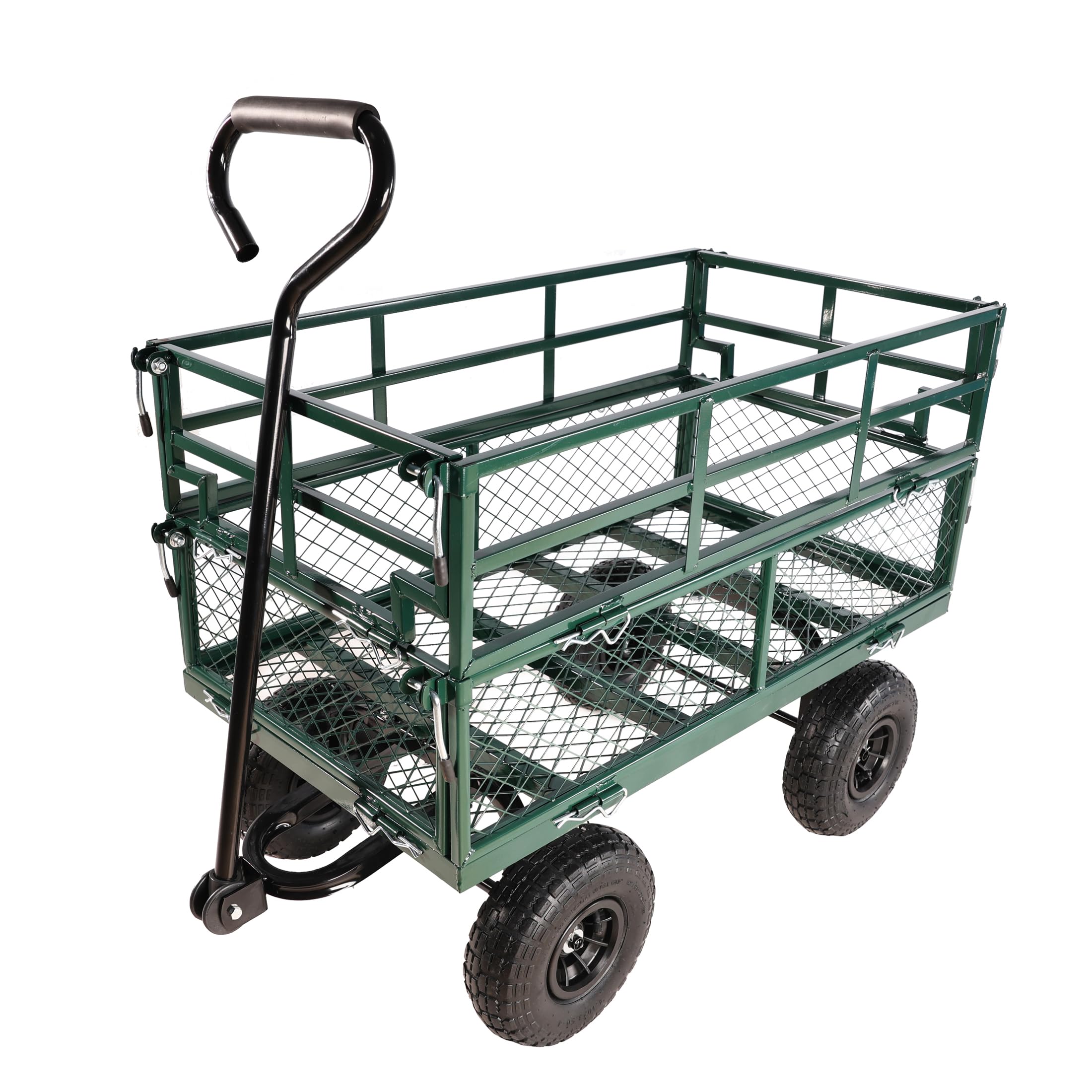 Amazon.com : with a Four-Wheeled Trailer with a Double-Deck Detachable ...