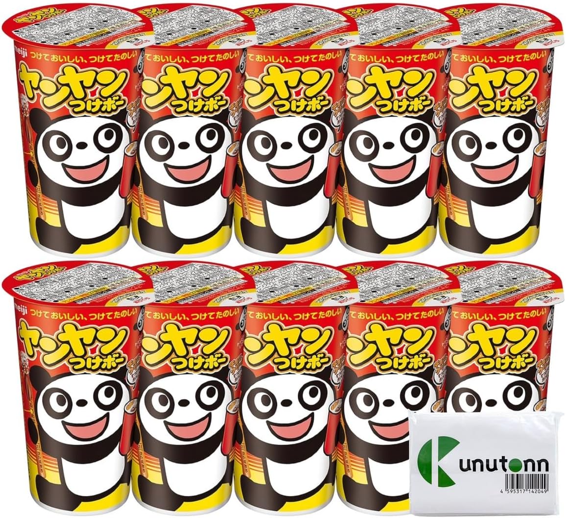Amazon | 明治 ヤンヤンつけボー 48g 10個セット + Kunutonnオリジナルロゴ入りeおまけ付 | Lindt(リンツ) | チョコレート 通販