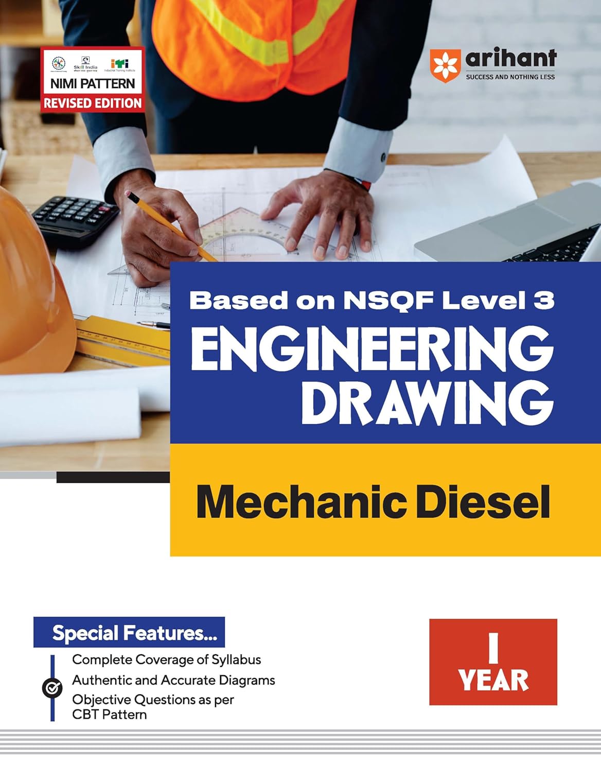 Buy Based On NSQF Level 3 Engineering Drawing Mechanic Diesel (I Year ...
