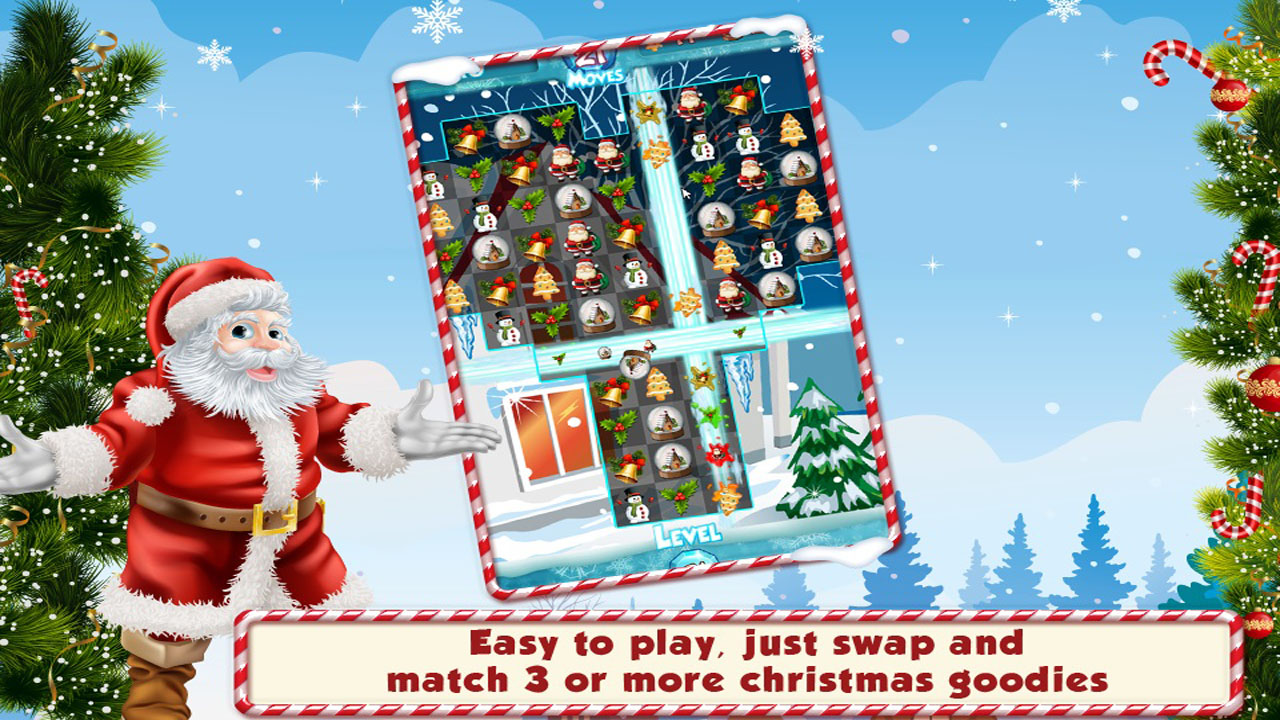 Match Three - Christmas Match 3 - Match your way in Christmas Match 3 ...
