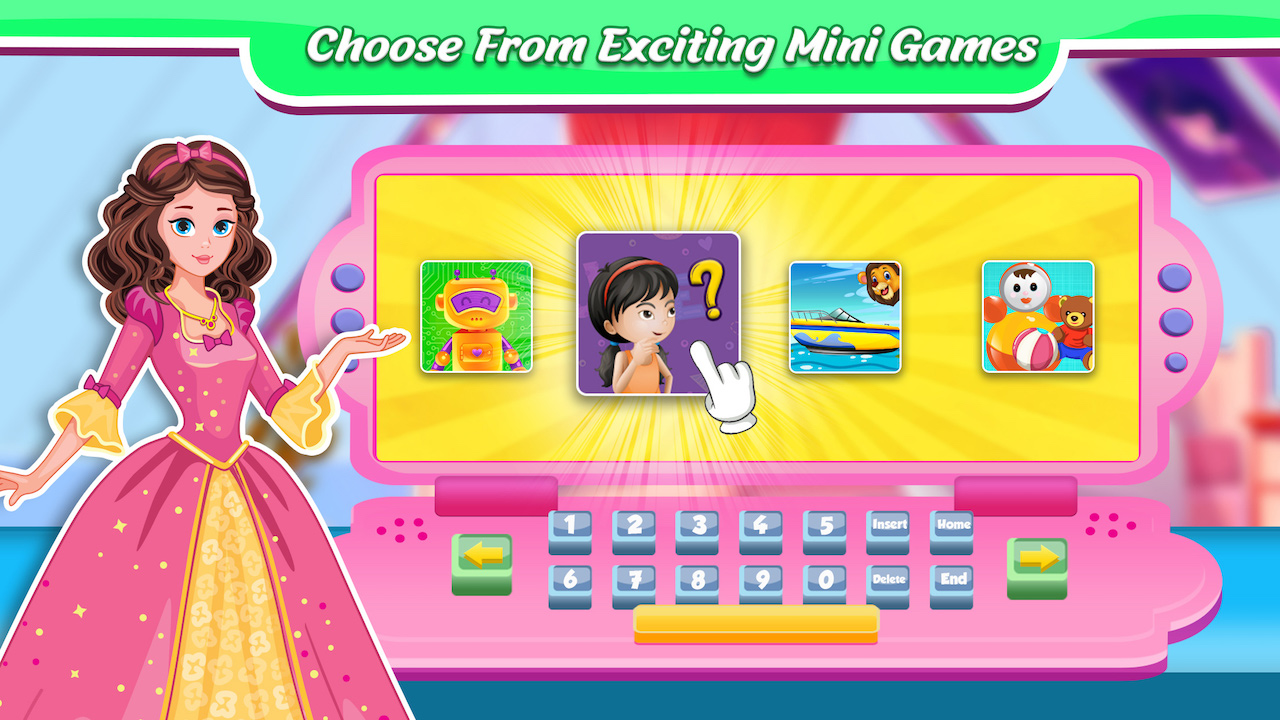 Pink Computer Games for Kids - App on Amazon Appstore