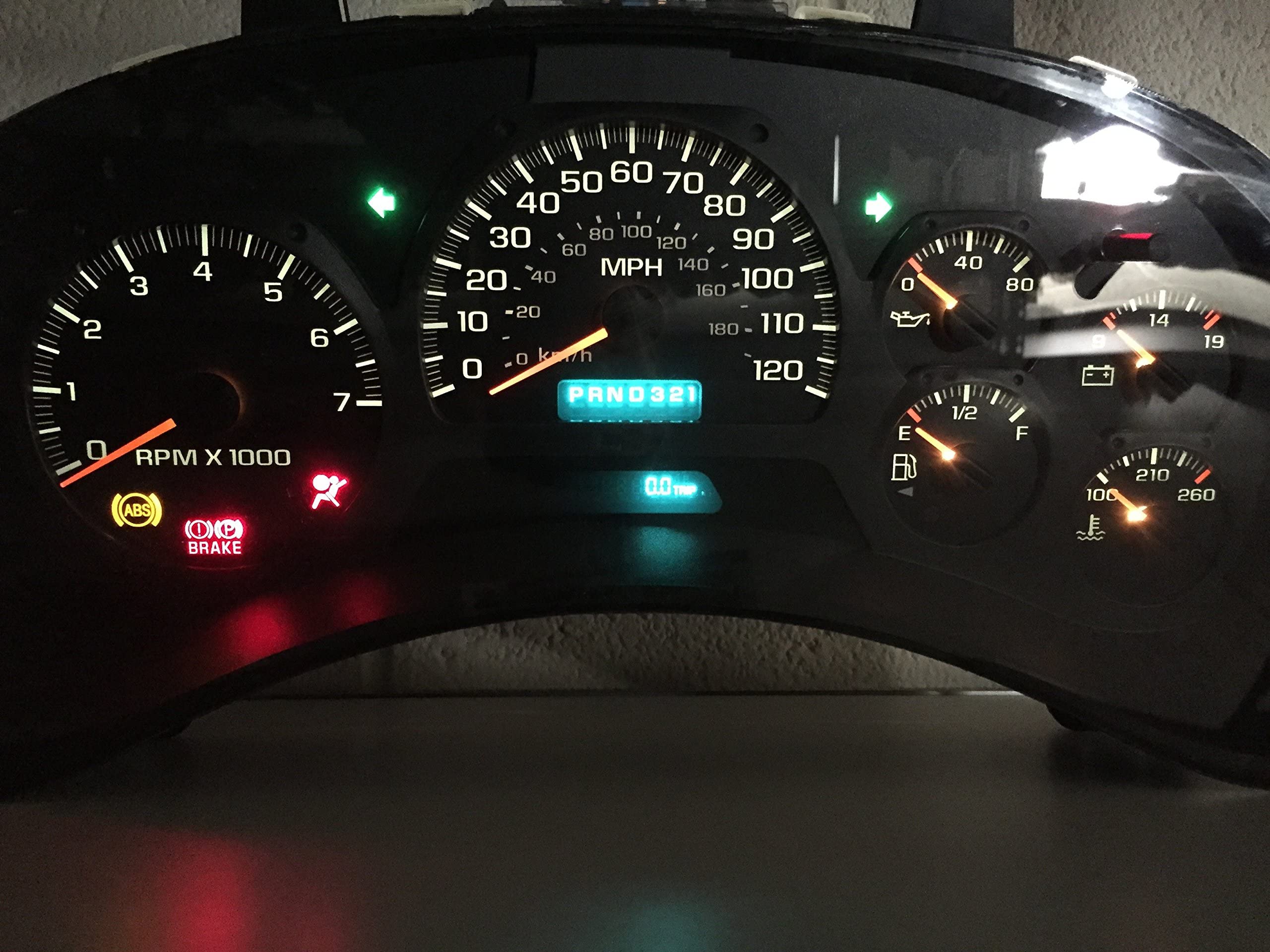 2001 Chevy Silverado Instrument Cluster