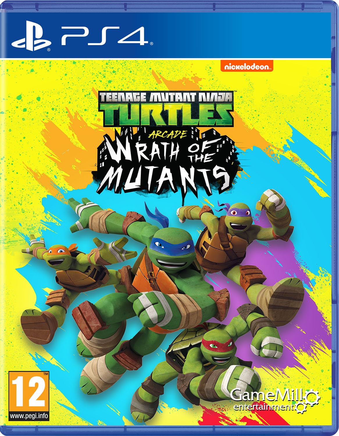 Teenage Mutant Ninja Turtles Arcade Wrath of the Mutants Playstation 4 ...