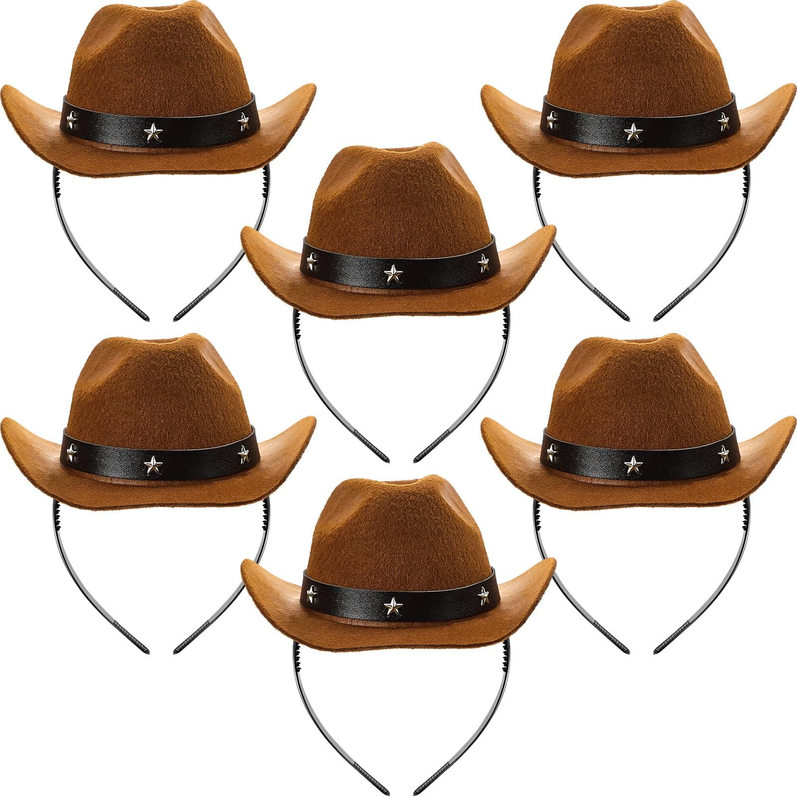 Amazon.com: Cow Print Cowboy Hat Headband : Clothing, Shoes & Jewelry