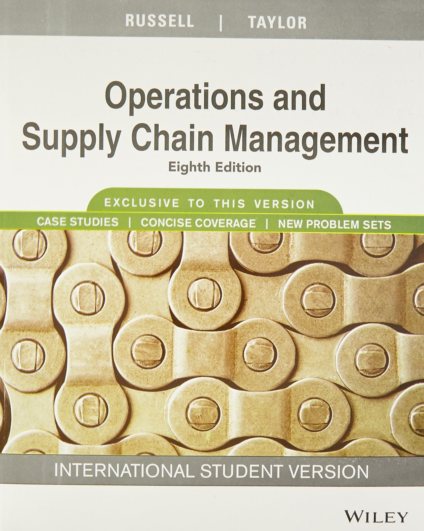 Operations and Supply Chain Management, Isv: Taylor Russel ...