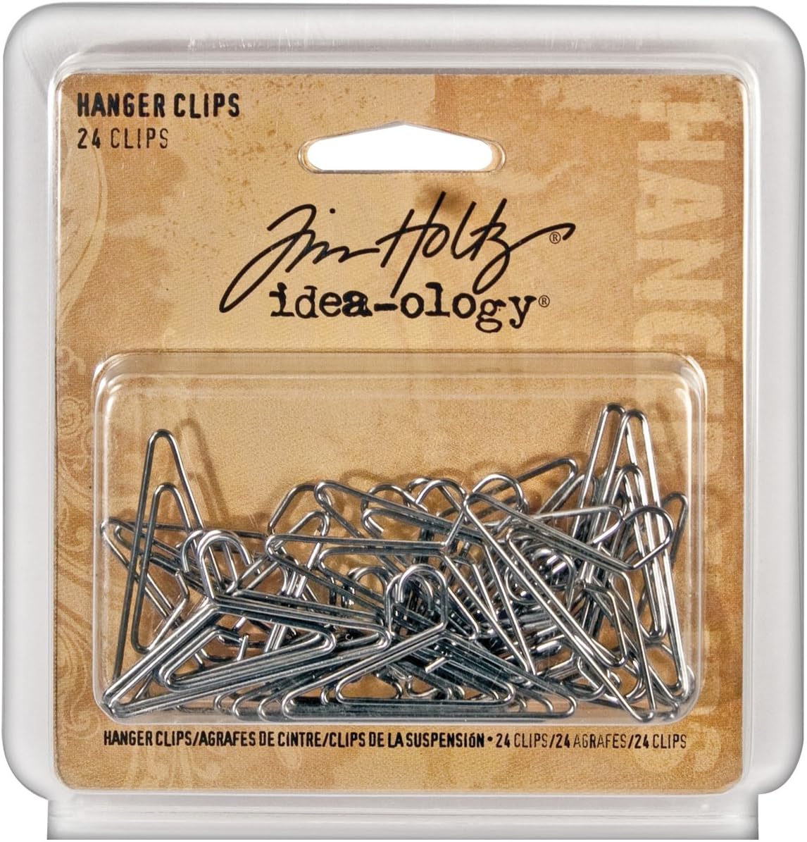 Amazon.com: Metal Hanger Clips by Tim Holtz Idea-ology, 24 per Pack, 1 ...