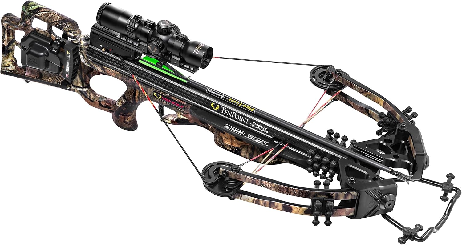 Amazon.com : TenPoint Venom Crossbow Package with ACU50 : Sports & Outdoors