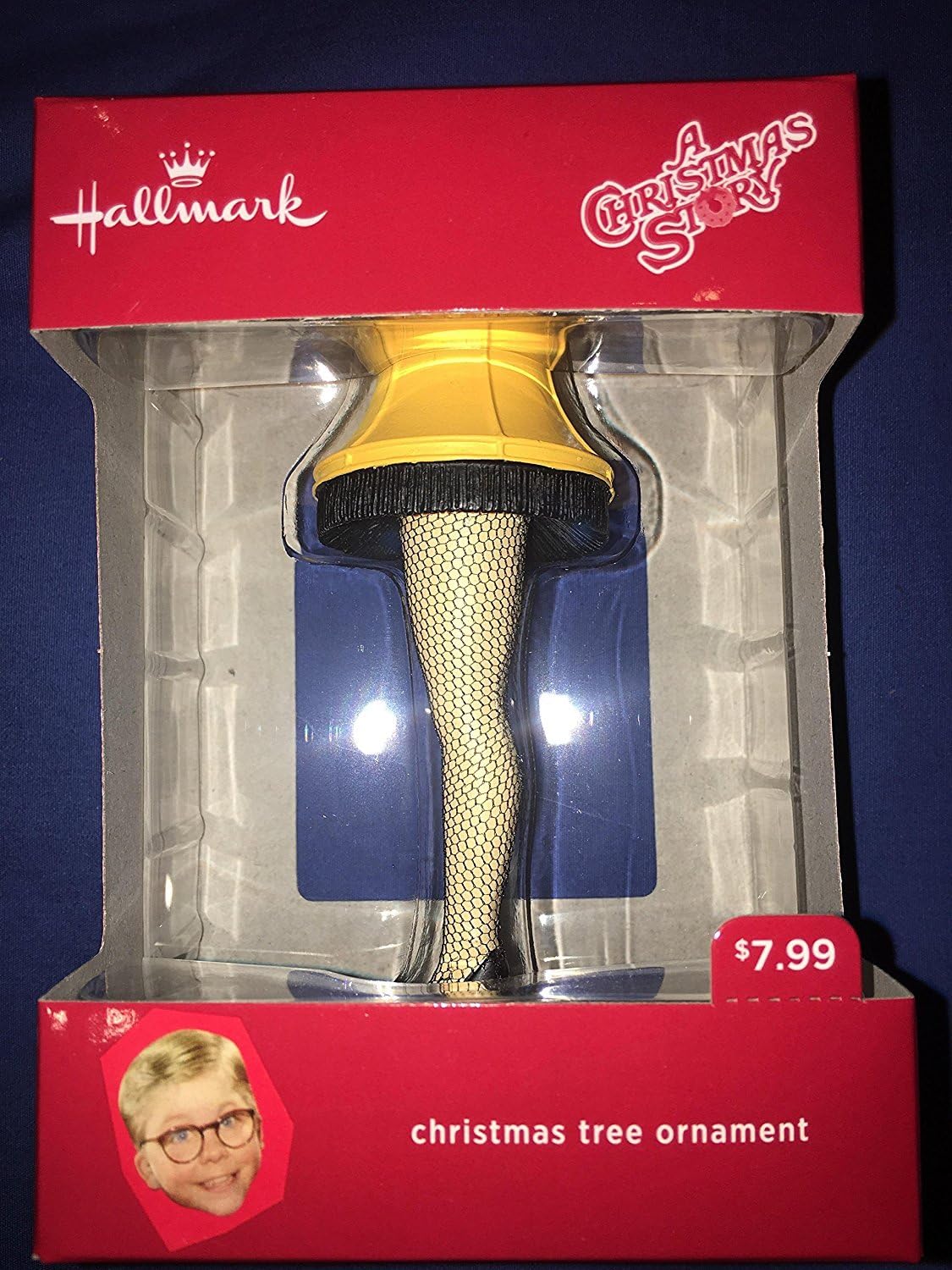 Amazon.com: Hallmark A Christmas Story Leg Lamp Christmas Ornament ...