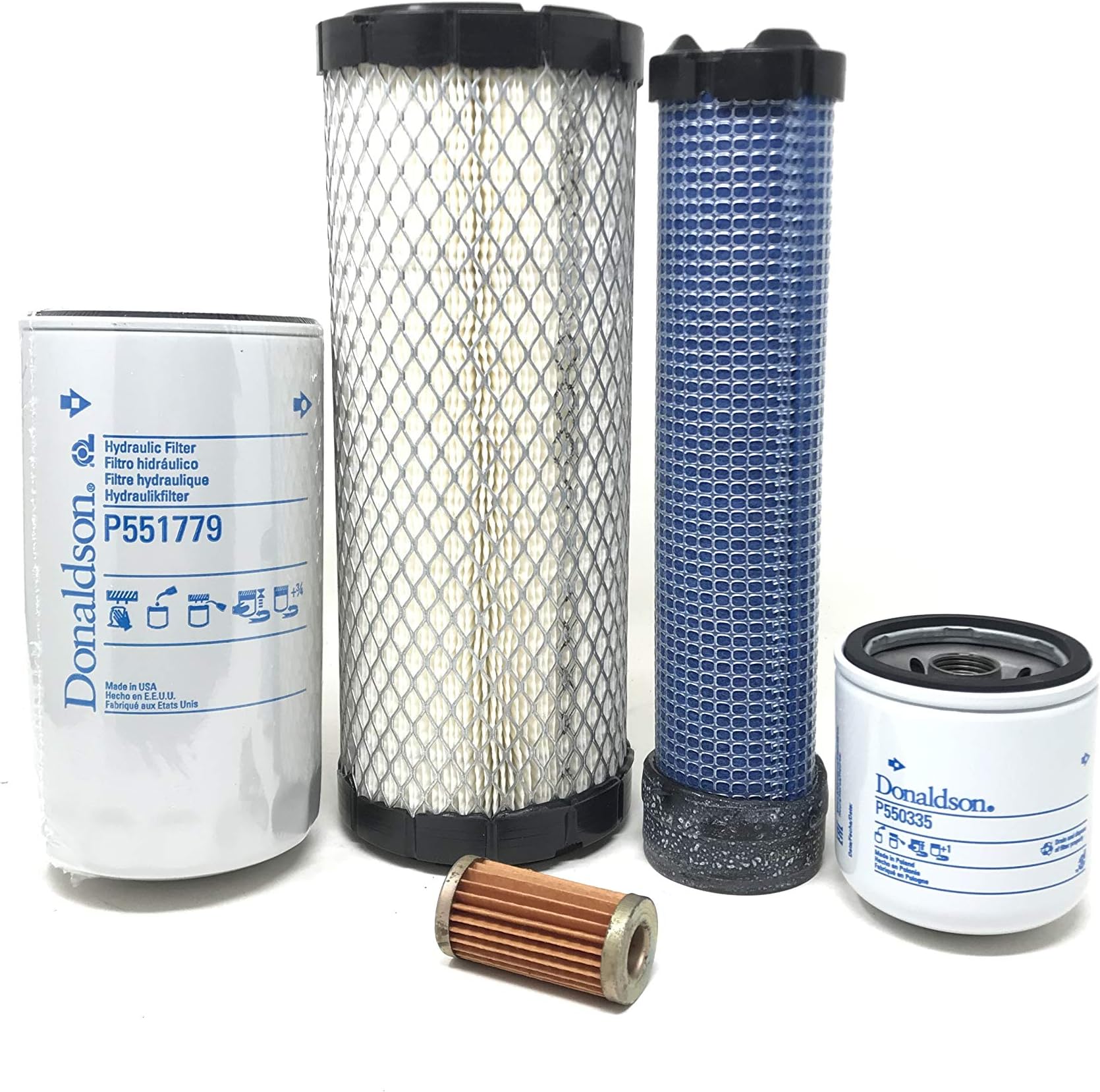 Amazon.com: CFKIT Filter Kit Compatible with NH TC29-3 Cyl Compact ...