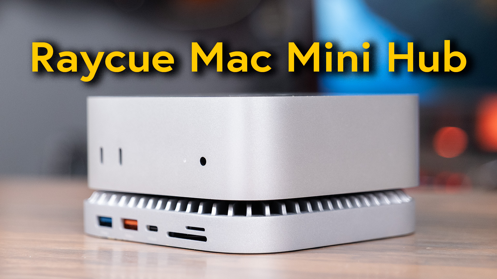 Watch Add More Ports & SSD to Mac mini with Raycue Hub on Amazon Live