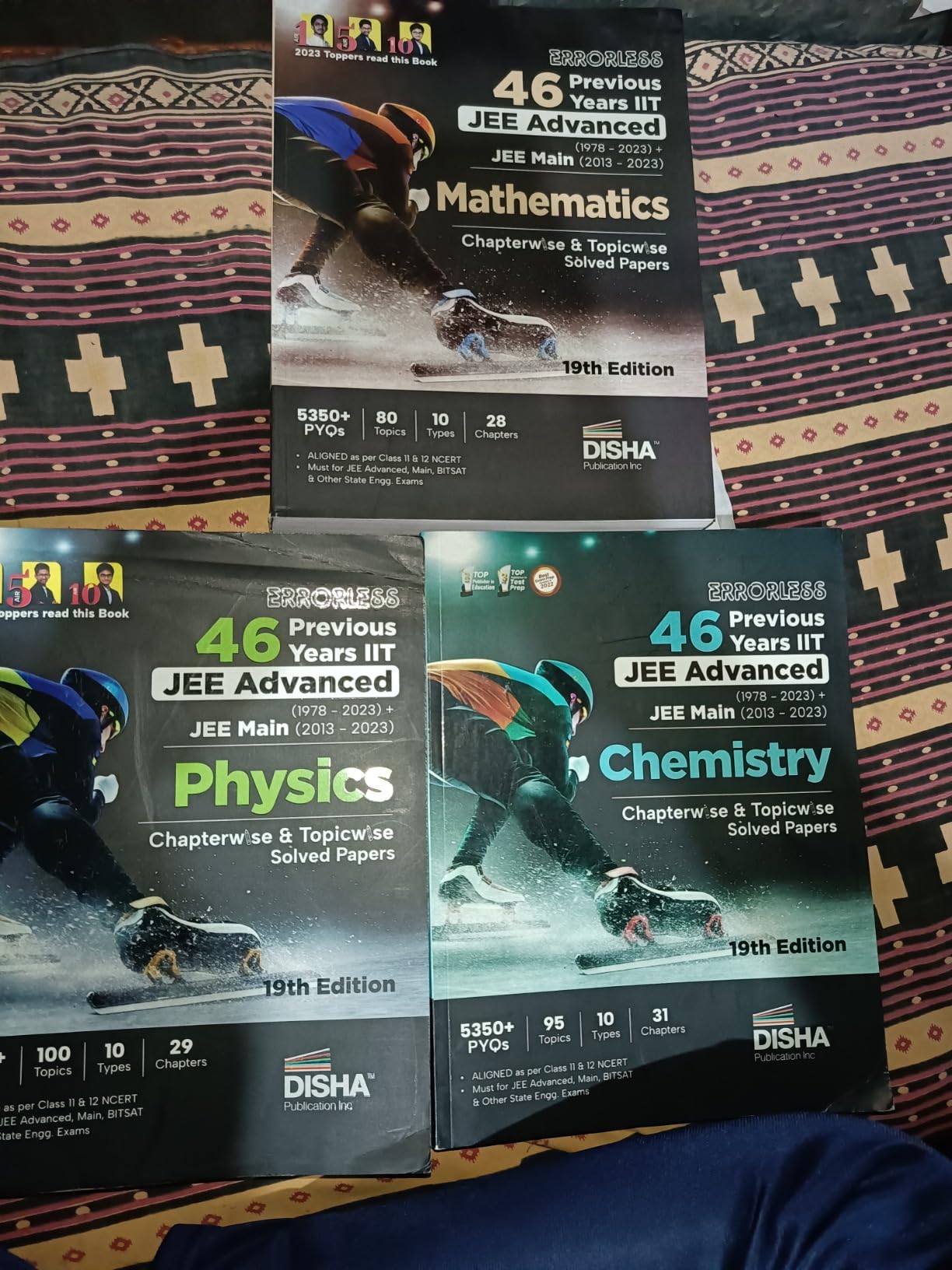 Buy Errorless 46 Previous Years IIT JEE Advanced (1978 - 2023) + JEE ...