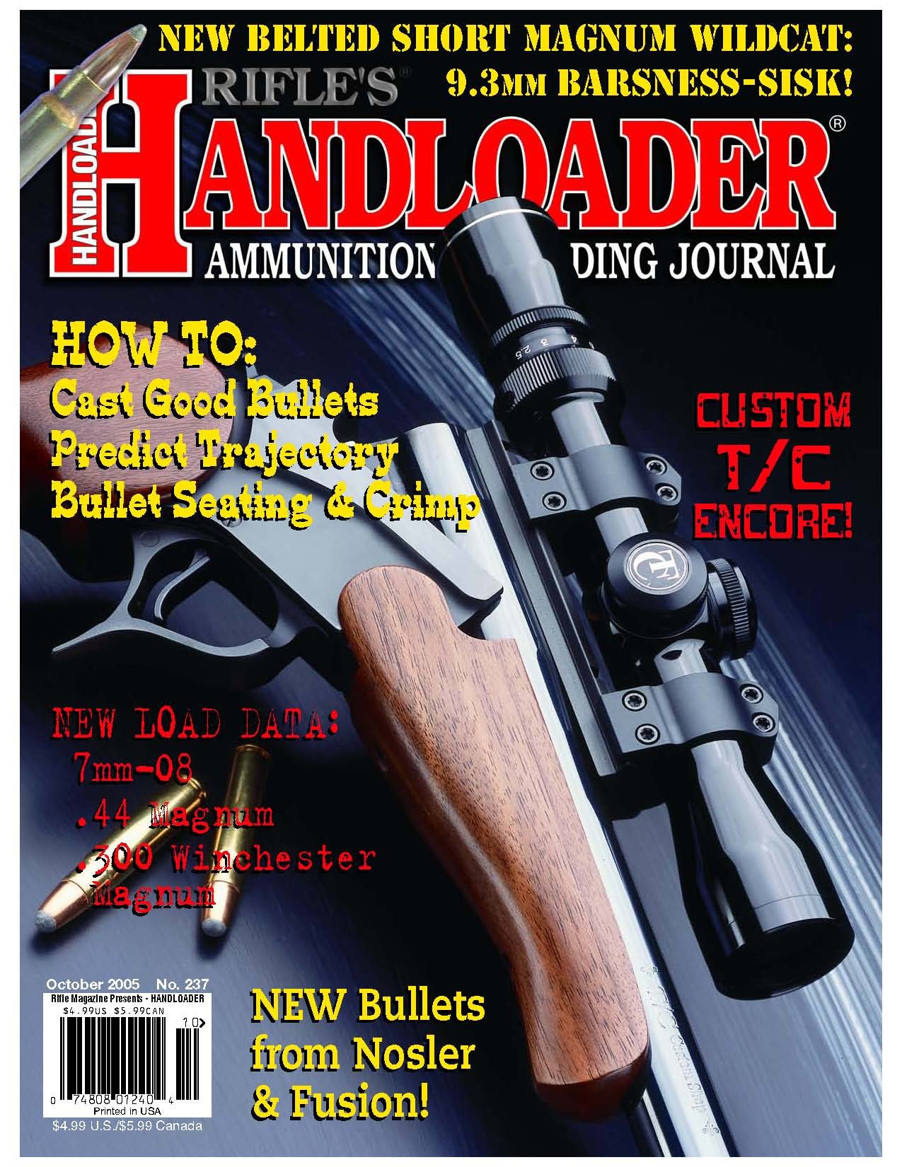 Handloader Magazine - October 2005 - Issue Number 237: Dave Scovill, R ...