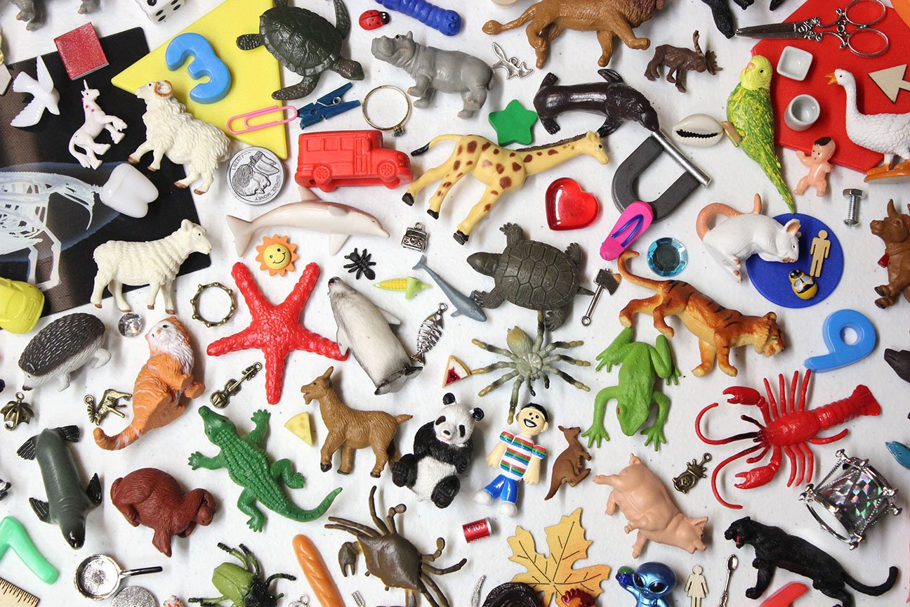 Buy Alphabet Objects Set - Master Pack - Montessori Miniture Objects ...