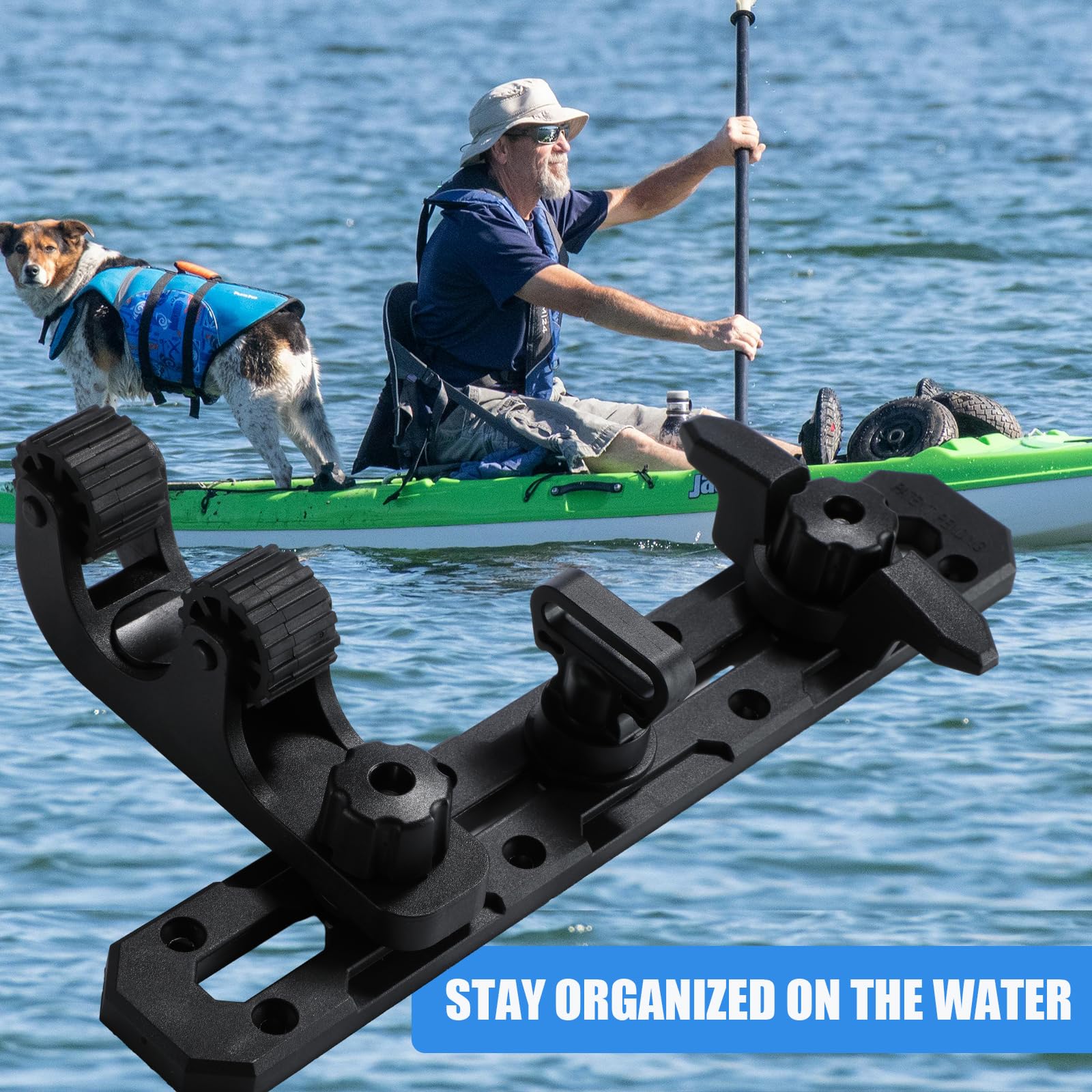 Snapklik.com : VEXPLO Kayak Track Mount, Kayak Accessories For Fishing ...