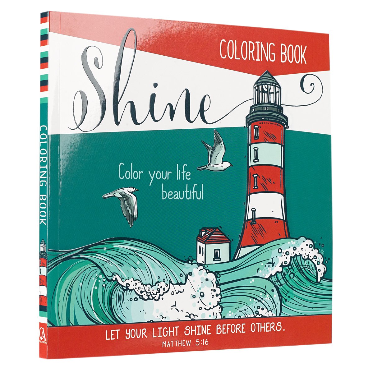 Amazon.com: "Shine": Color Your Life Beautiful Inspirational Adult ...