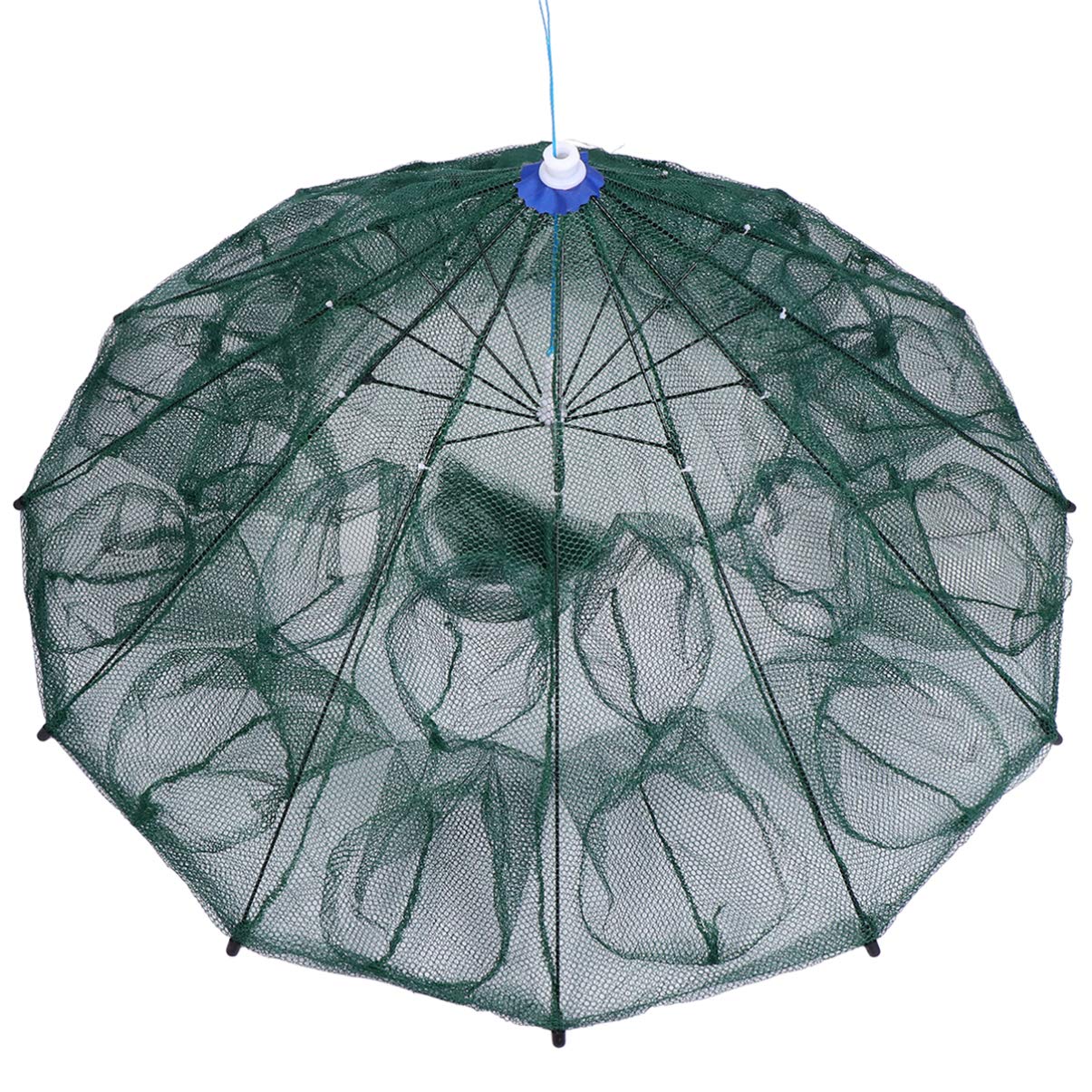 BESPORTBLE Fishing Bait Trap, Folded Fishing Net Portable Umbrella ...