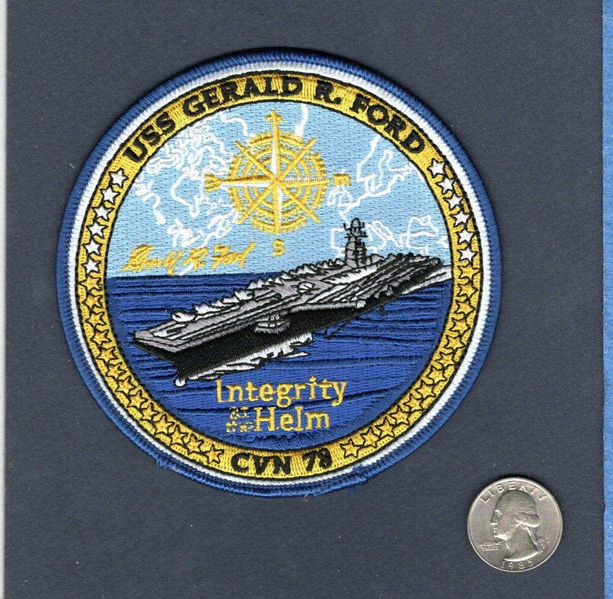 Embroidered Patch Patches For Women Man Cvn 78 Uss Gerald | Desertcart ...