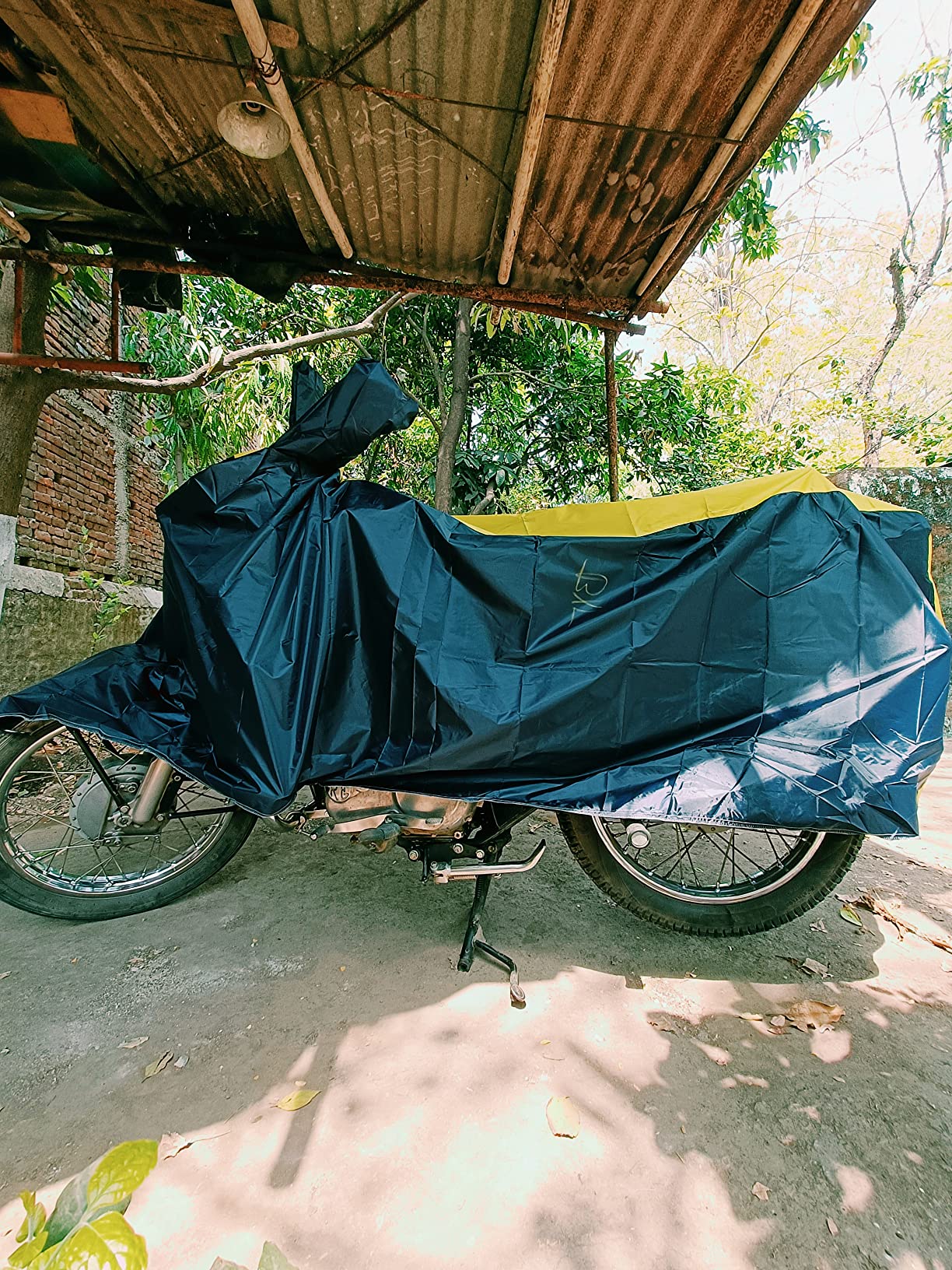 Autopearl Jungle Print Bike Body Cover Compatible with Royal Enfield ...
