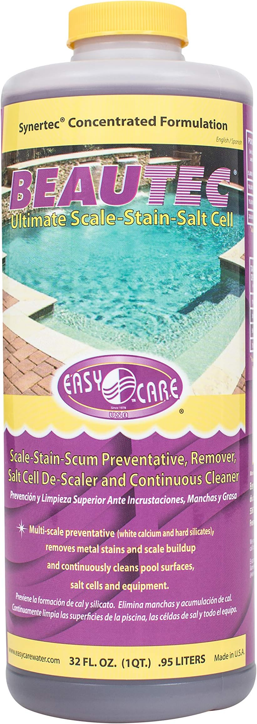 Amazon.com: HTH 67078 Salt Cell Saver Swimming Pool Care, 1 qt