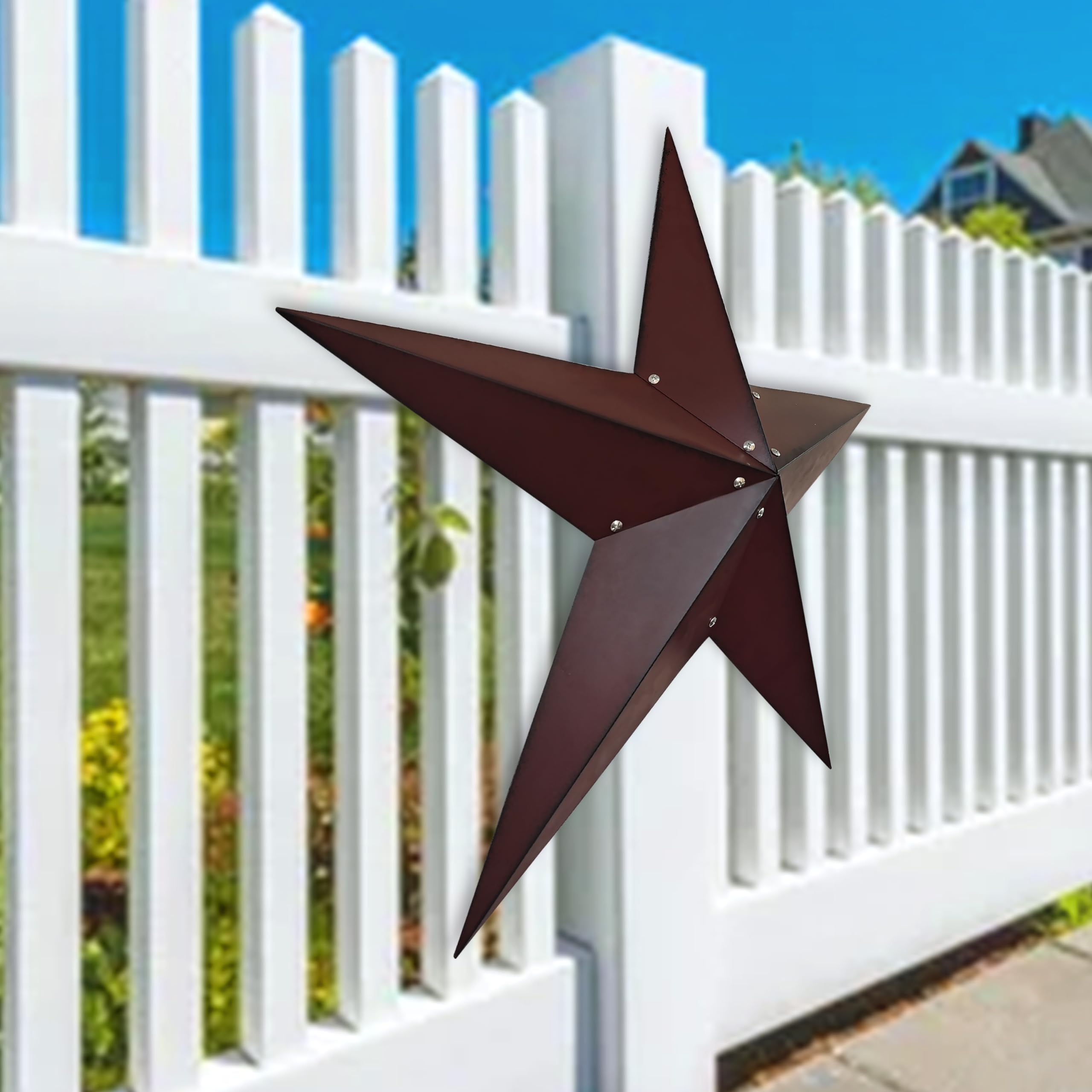 Tin Barn Stars Original Amish Barn Star 56cm | Owl And The Elephant