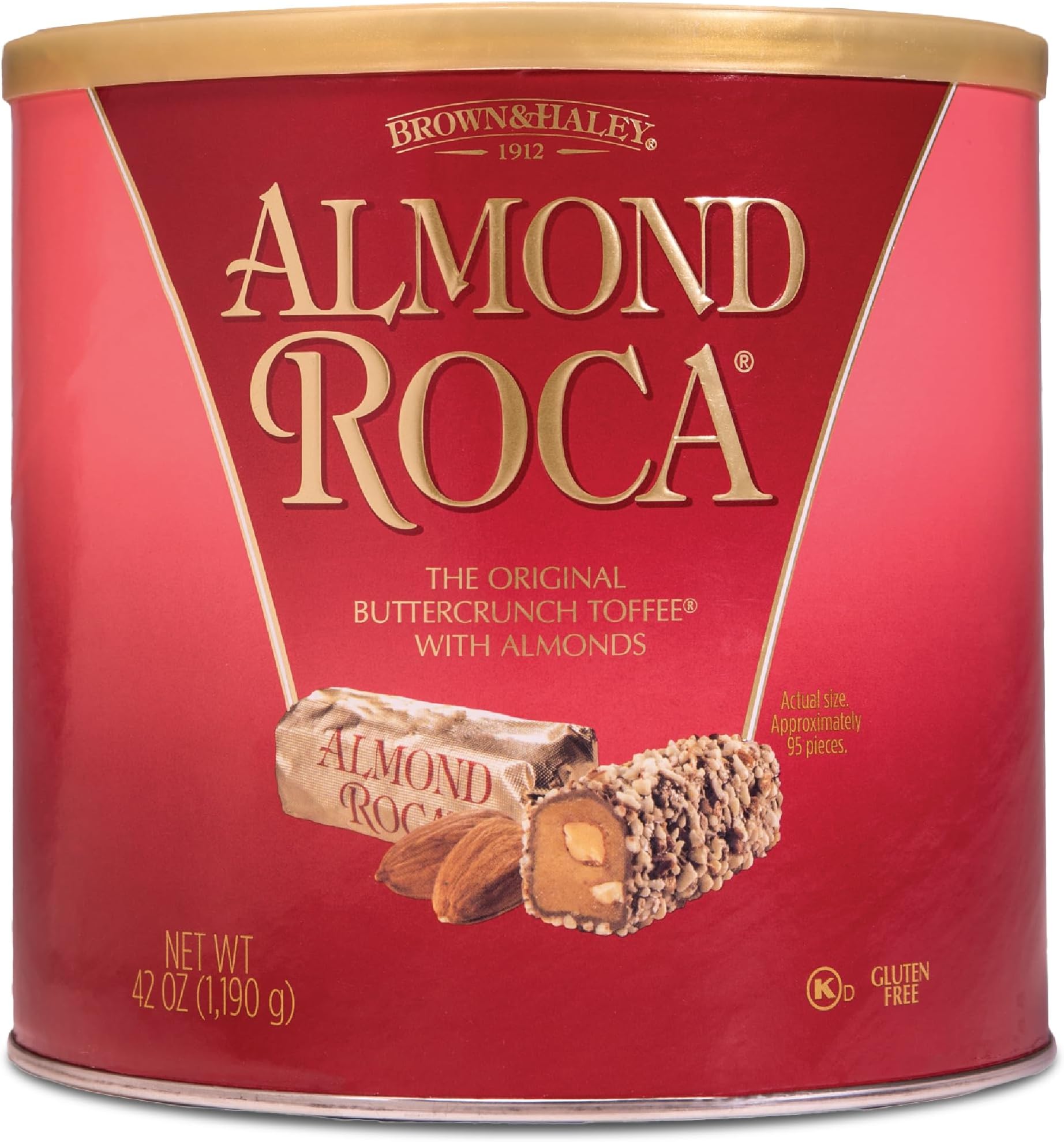 Amazon.com : Almond Roca 1240ml Canister : Grocery & Gourmet Food