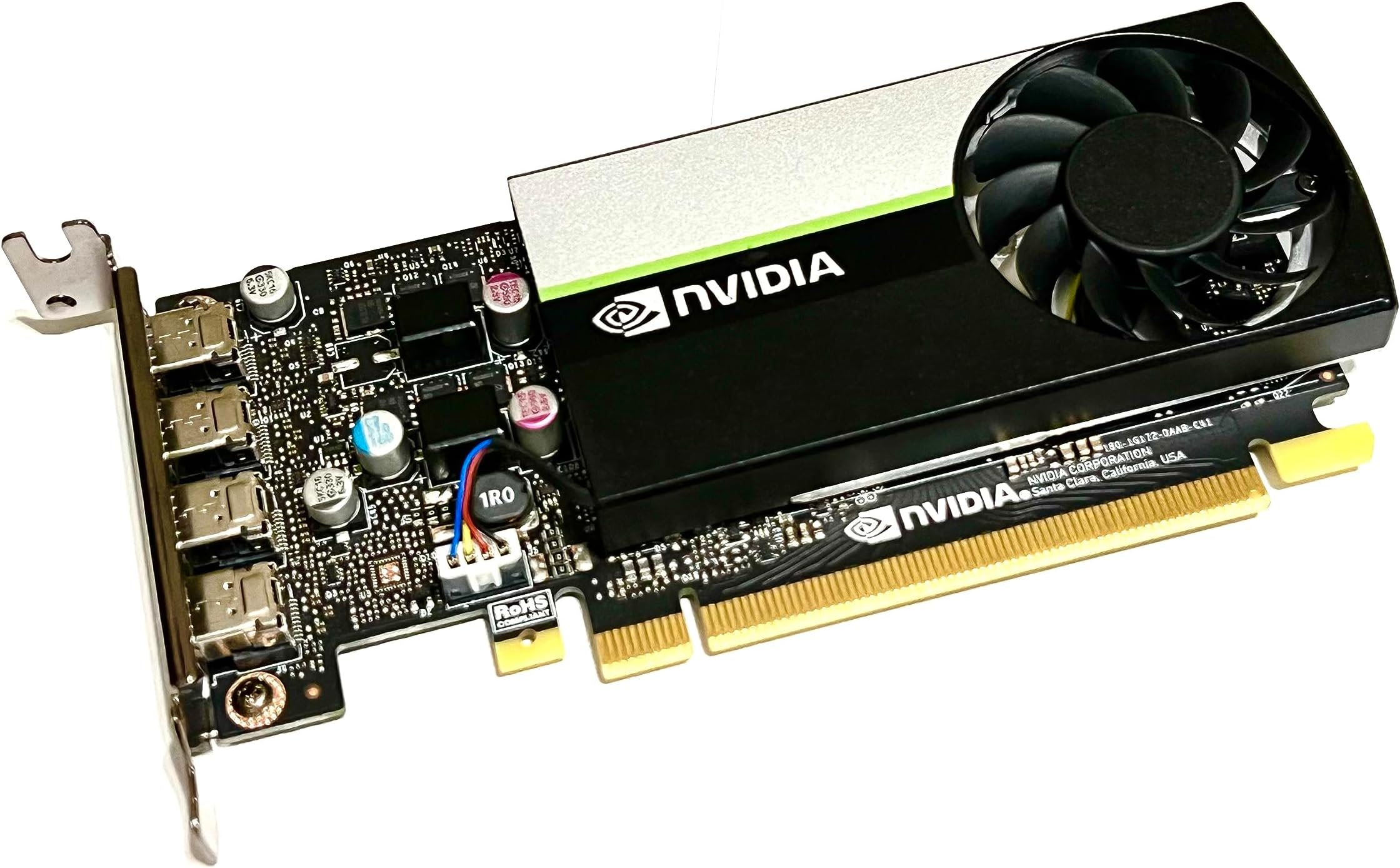 Amazon.com: Nvidia Quadro T1000 8GB SFF Graphics Card 4X Mini Display ...