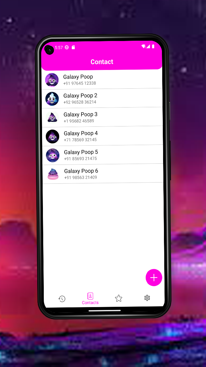 Incoming Video Call From Galaxy Poop Fake Video Voice Call & Texting ...