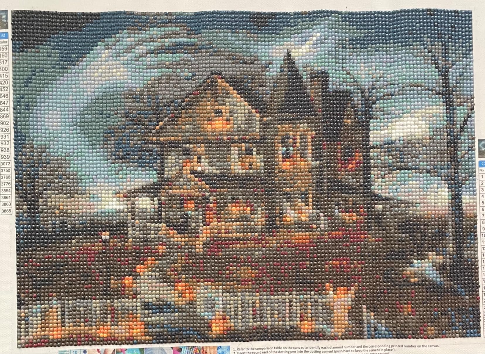 Amazon.com: Horror House 5D Diamond Painting Kit for Adults, Haunted ...